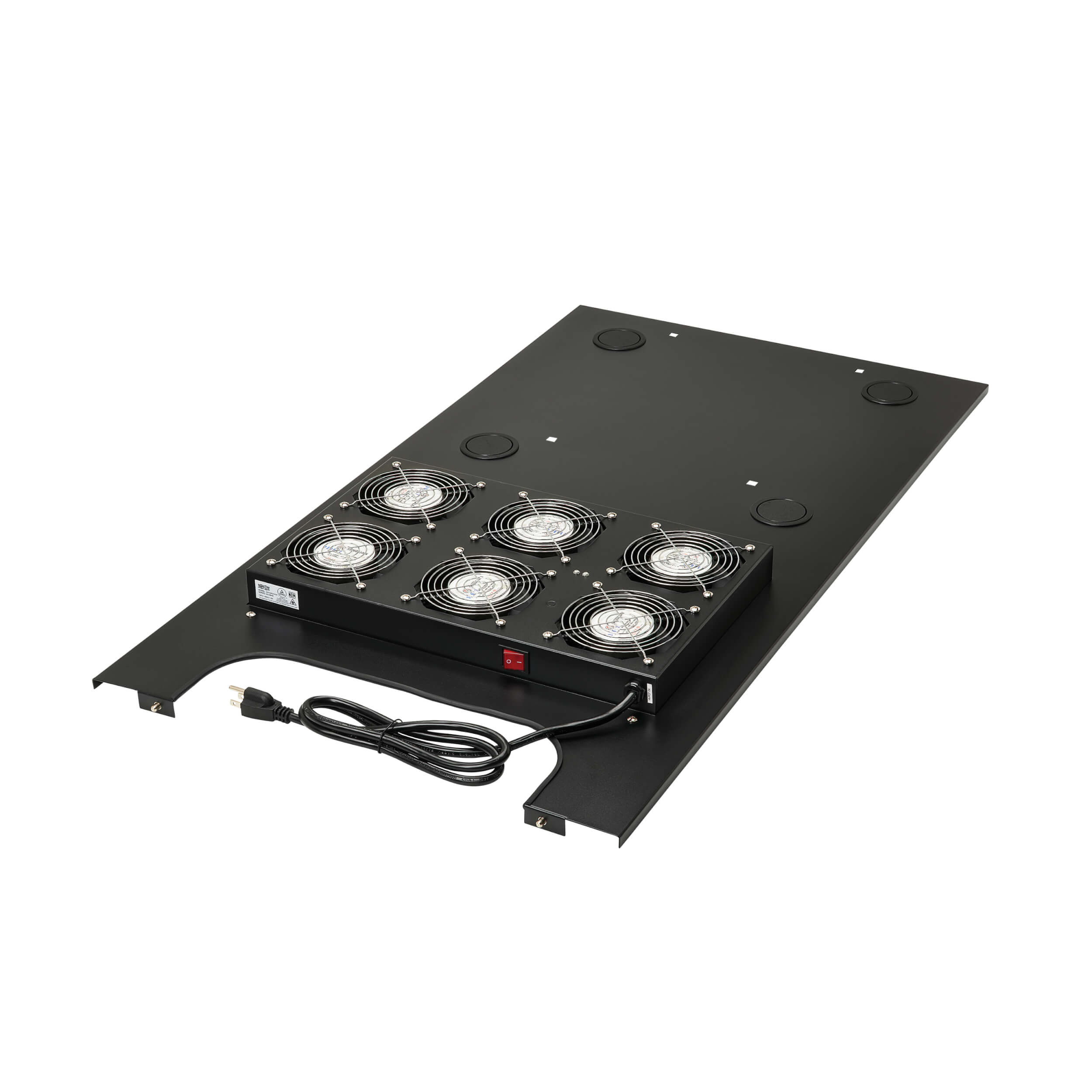 Deep Server Rack Roof-Mounted Fan Panel, 120V, 630 CFM | Eaton