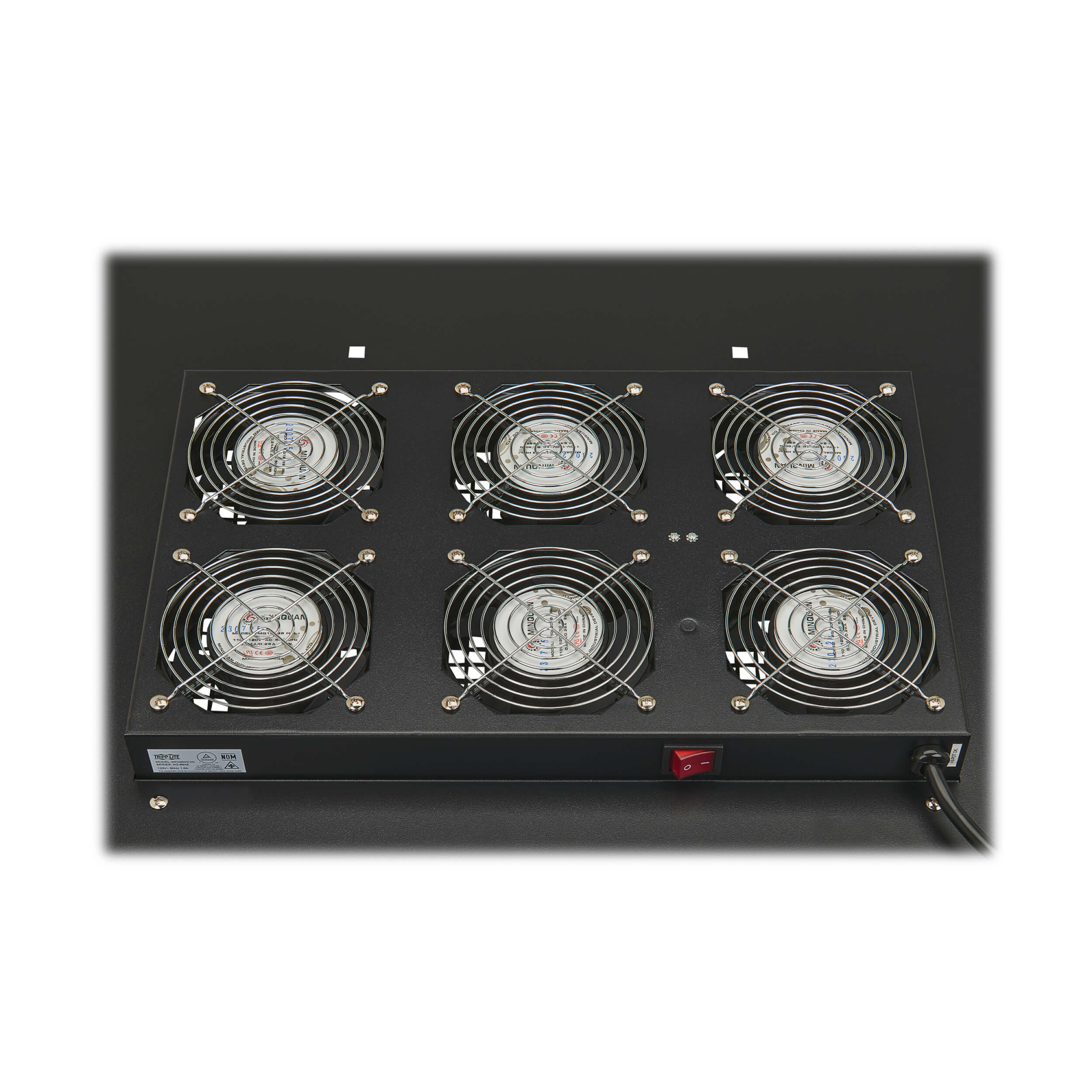 Deep Server Rack Roof-Mounted Fan Panel, 120V, 630 CFM | Eaton