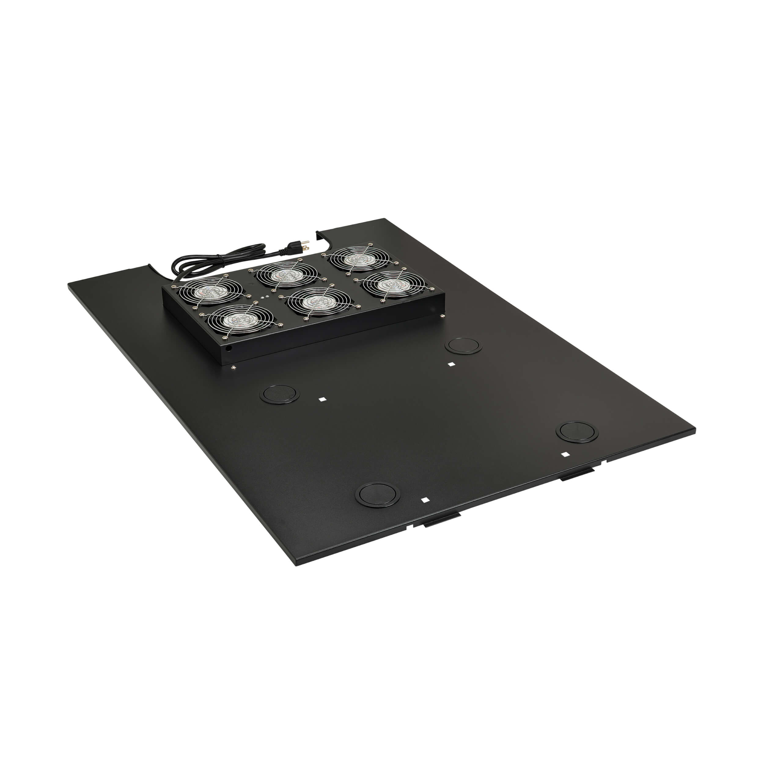 Deep Wide Server Rack Roof-Mounted Fan Panel, 120V, 630 CFM | Eaton