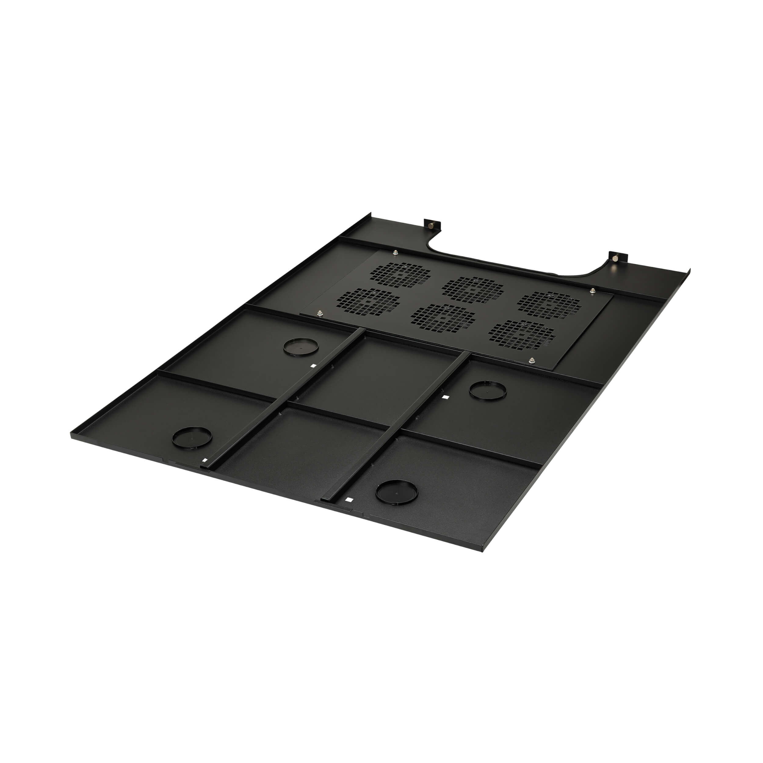 Deep Wide Server Rack Roof-Mounted Fan Panel, 120V, 630 CFM | Eaton