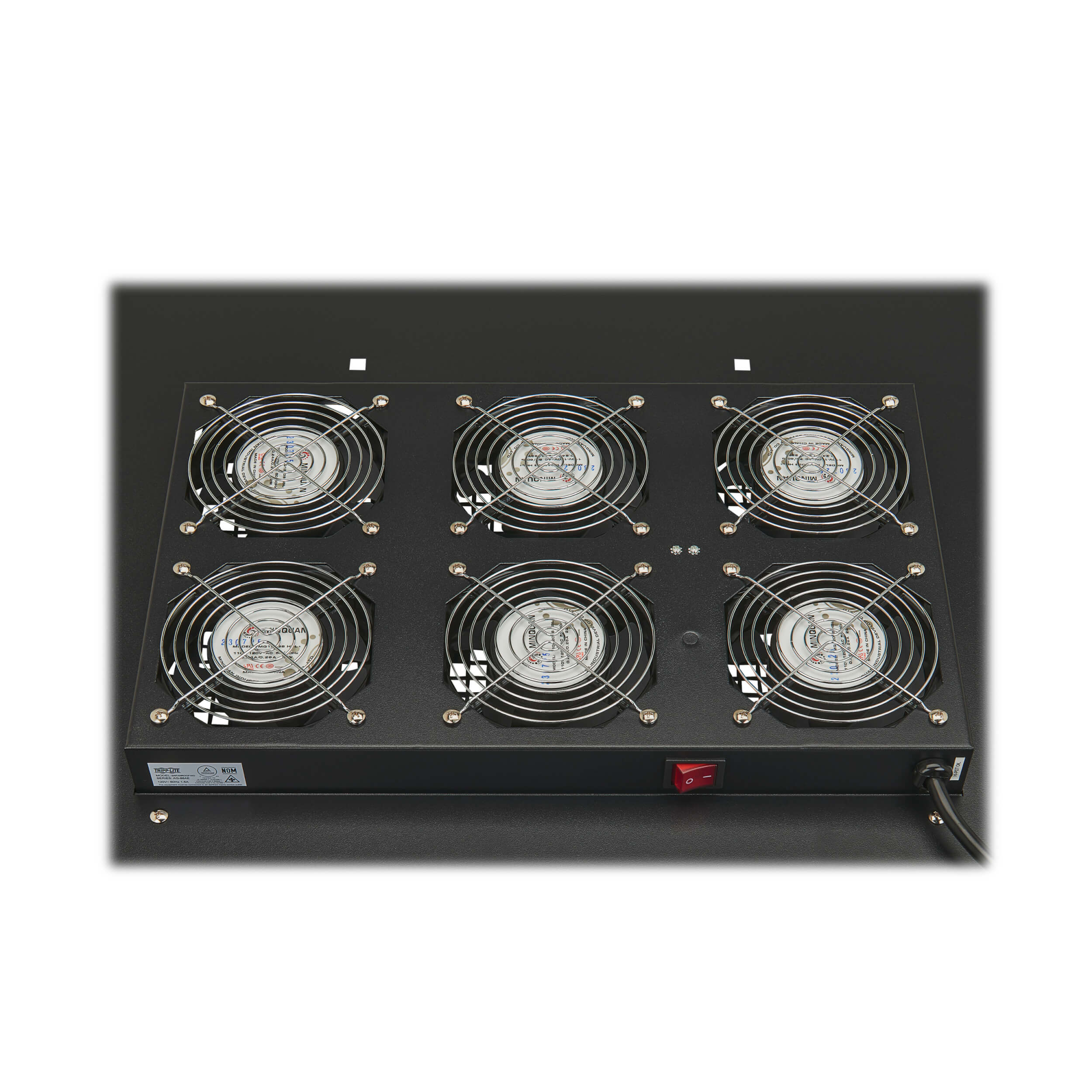 Wide Server Rack Roof-Mounted Fan Panel, 120V, 630 CFM | Eaton