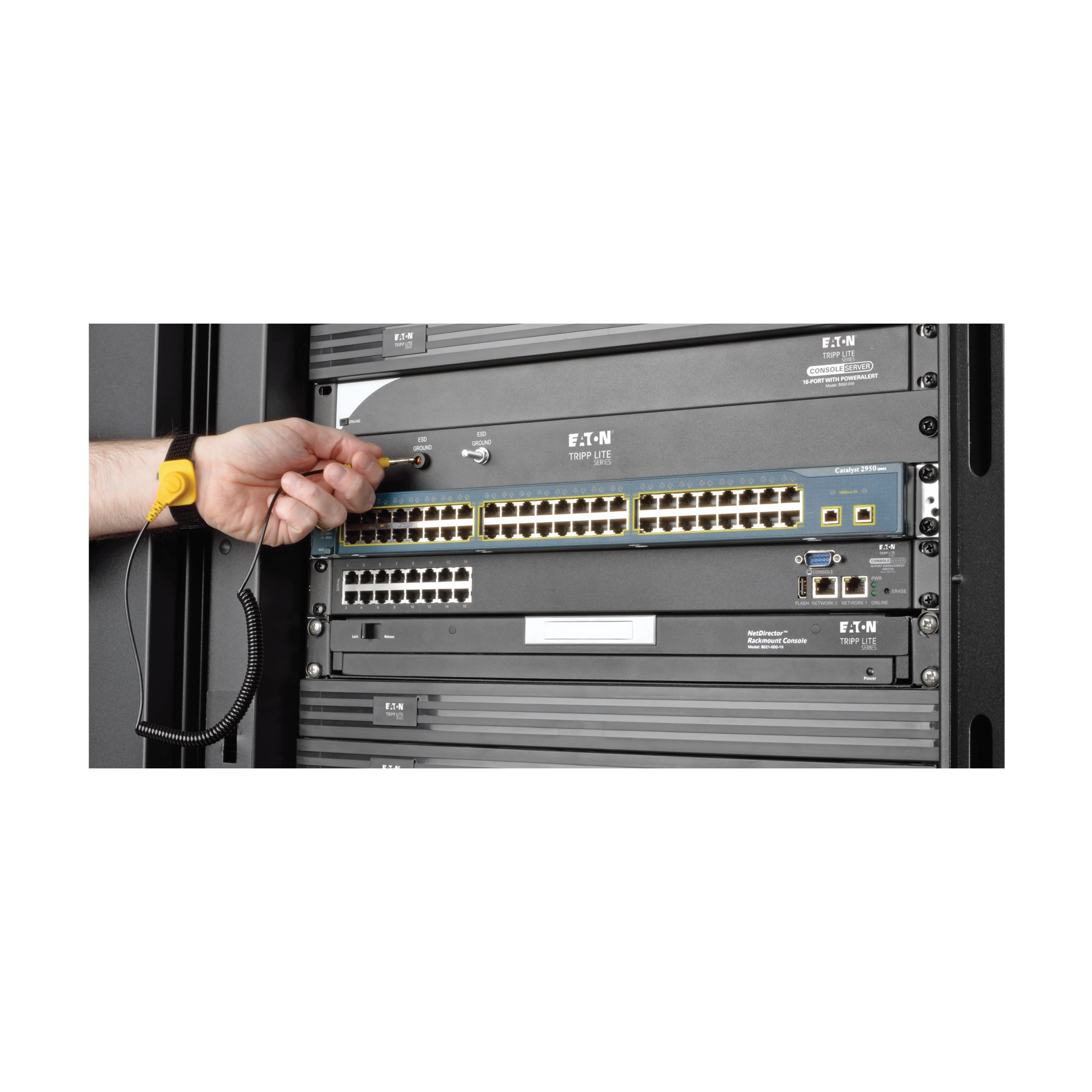 SmartRack 1U ESD Grounding Panel | Eaton