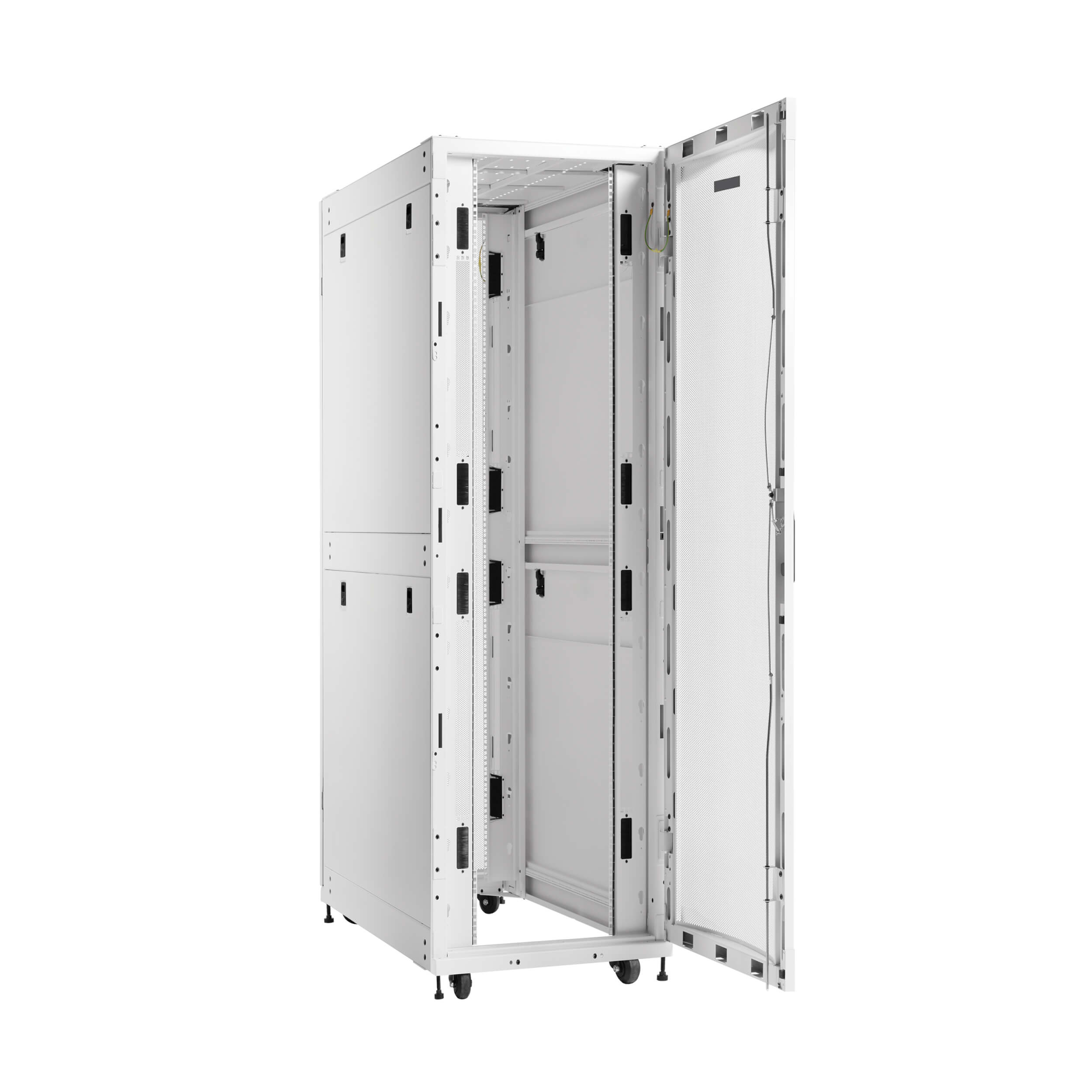 42U Heavy-Duty AI Server Rack Enclosure, White | Eaton