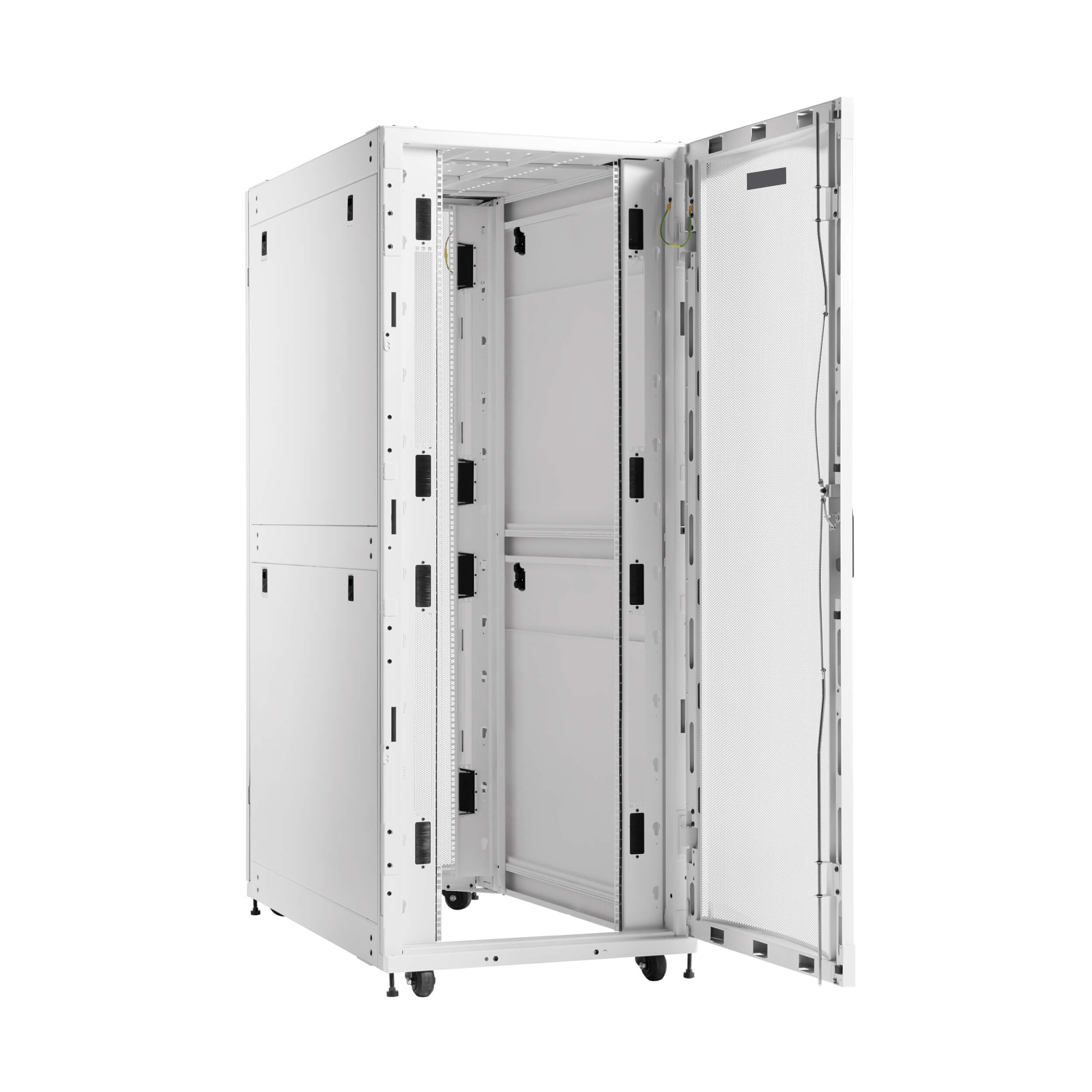 42U Heavy-Duty Deep Extra Wide AI Server Rack Enclosure, White | Eaton