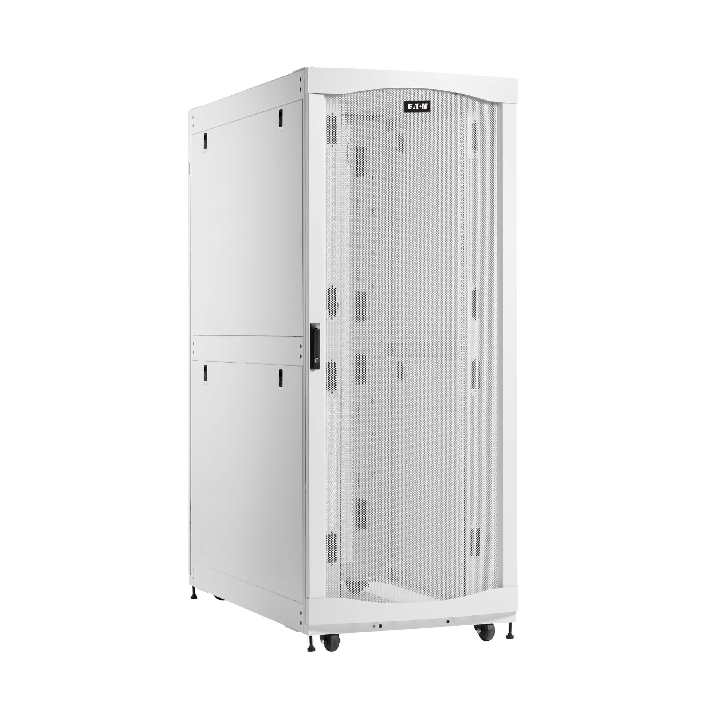 42U Heavy-Duty Extra Wide Deep AI Server Rack Enclosure, White | Eaton