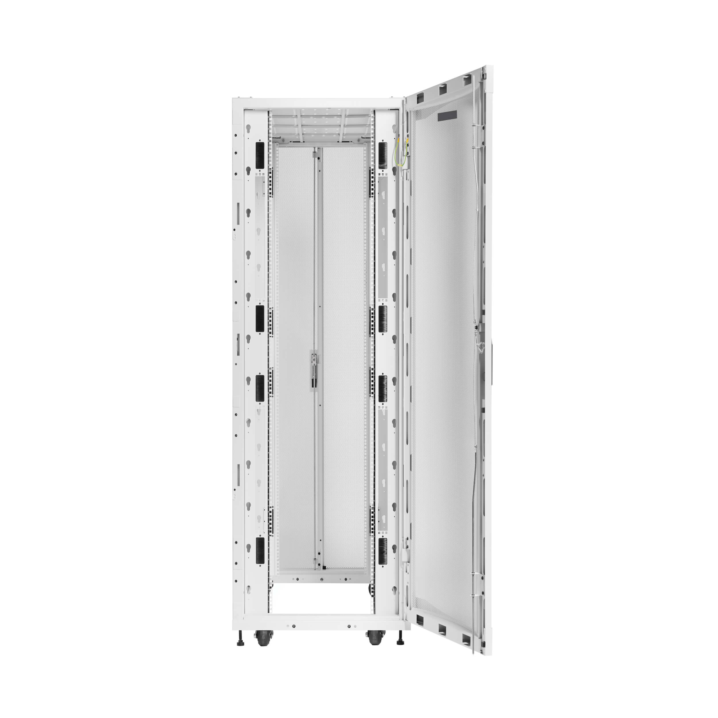 42U Heavy-Duty Deep Rack Enclosure for AI Servers, White | Eaton