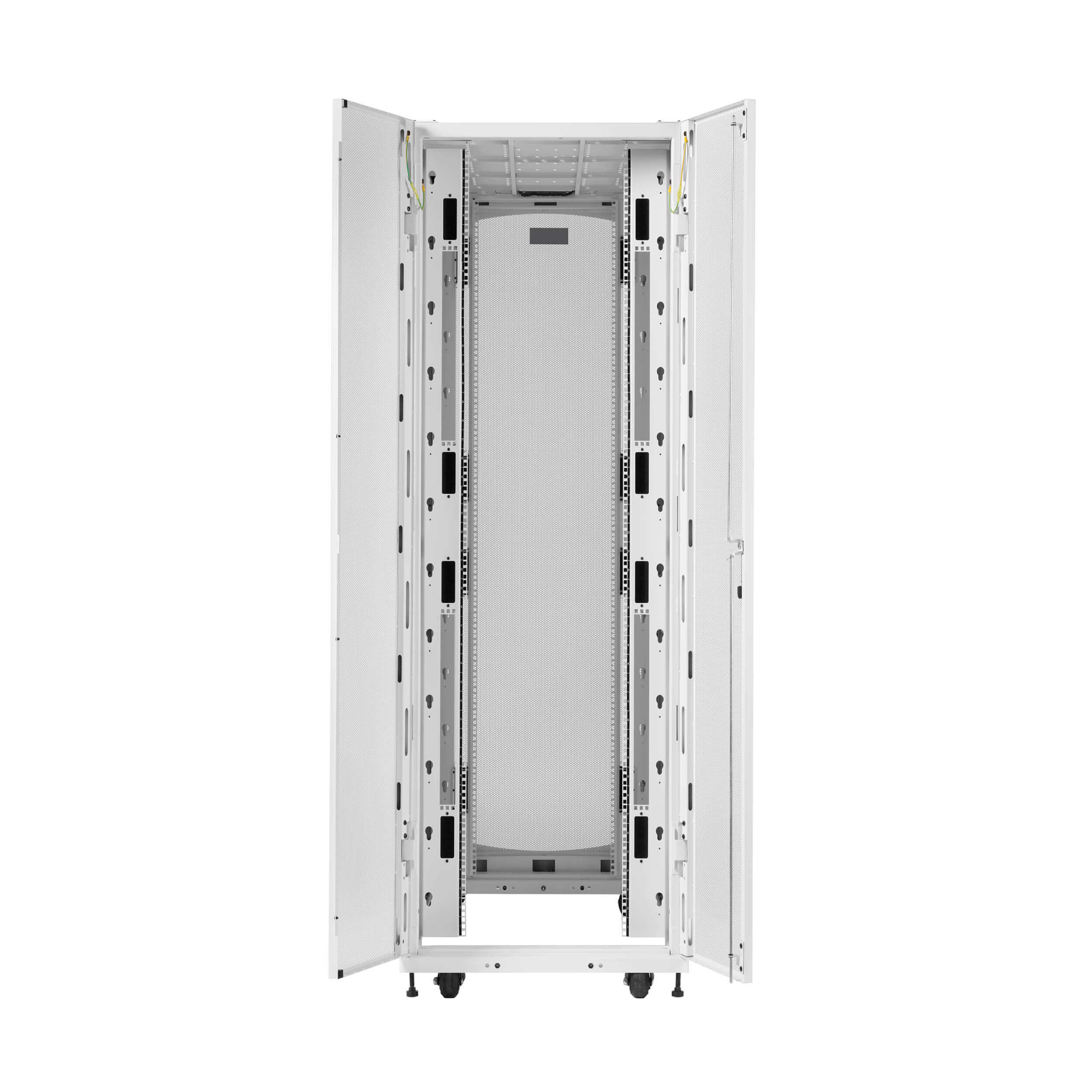 42U Heavy-Duty Deep Rack Enclosure for AI Servers, White | Eaton