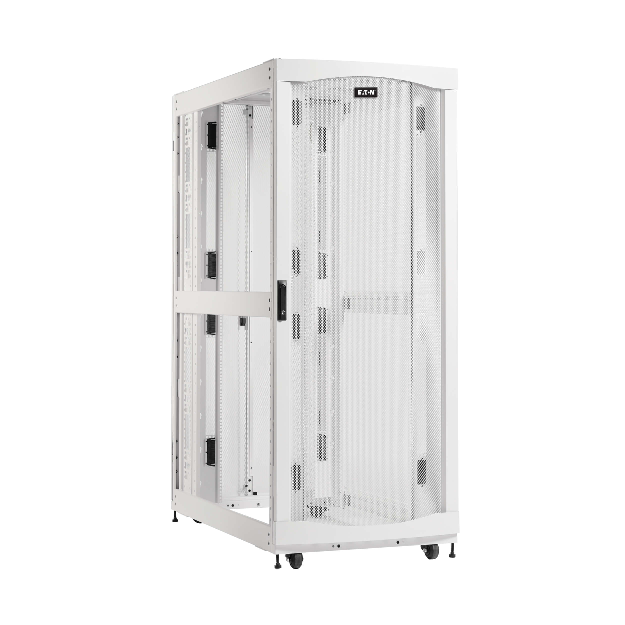 42U Heavy-Duty Extra Wide Deep Rack Enclosure for AI Servers, White | Eaton