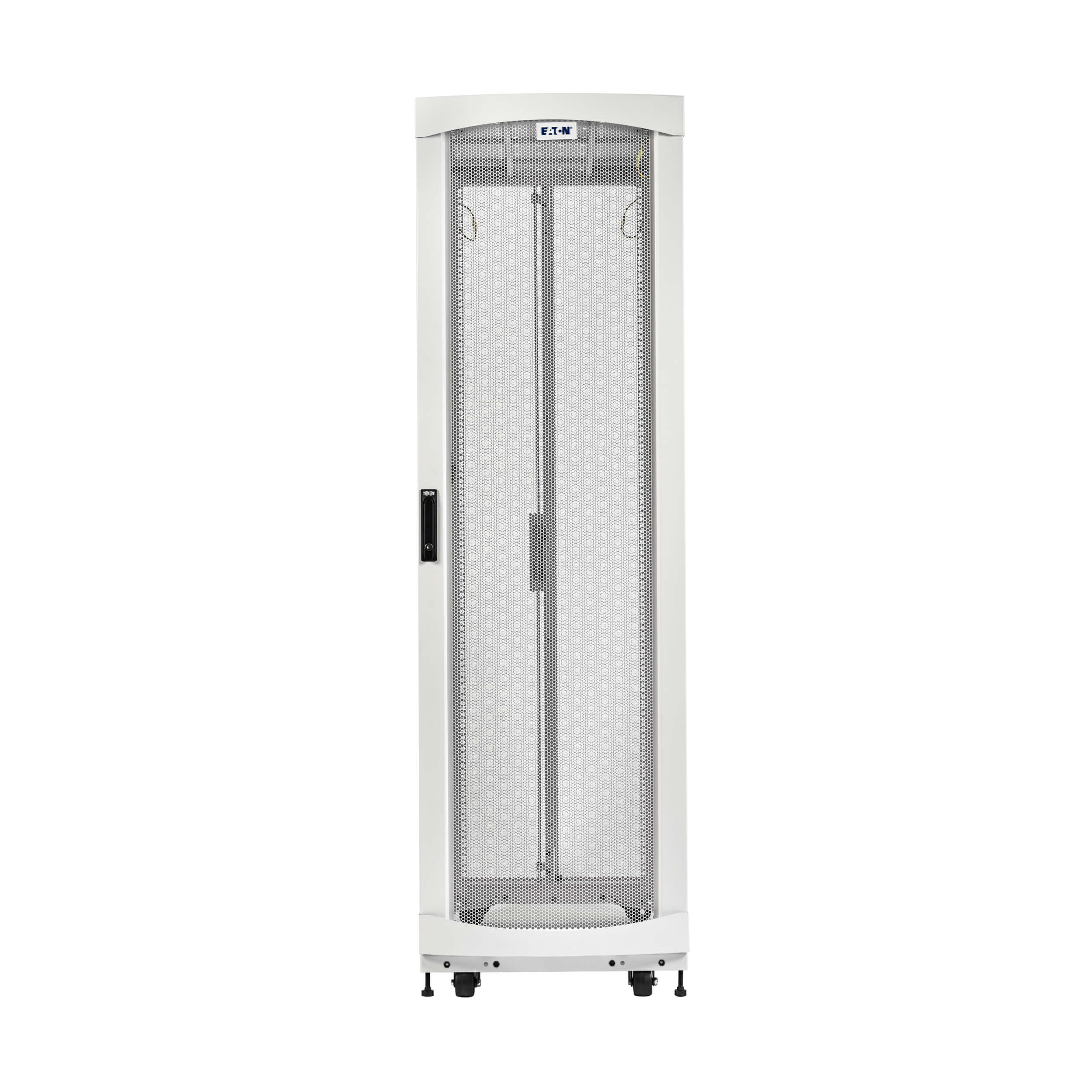 45U Heavy-Duty Deep AI Server Rack Enclosure, White | Eaton