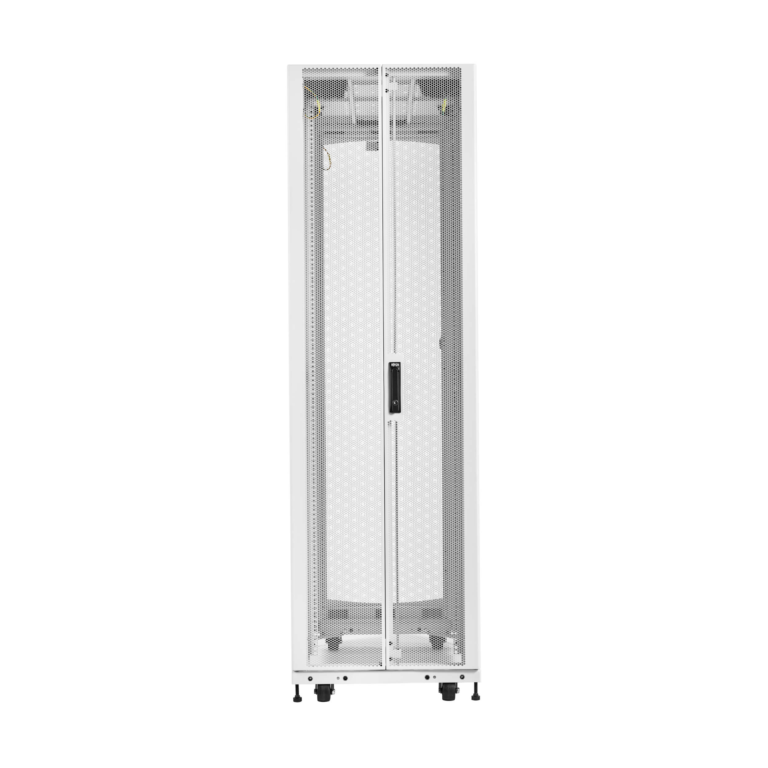 45U Heavy-Duty Deep AI Server Rack Enclosure, White | Eaton