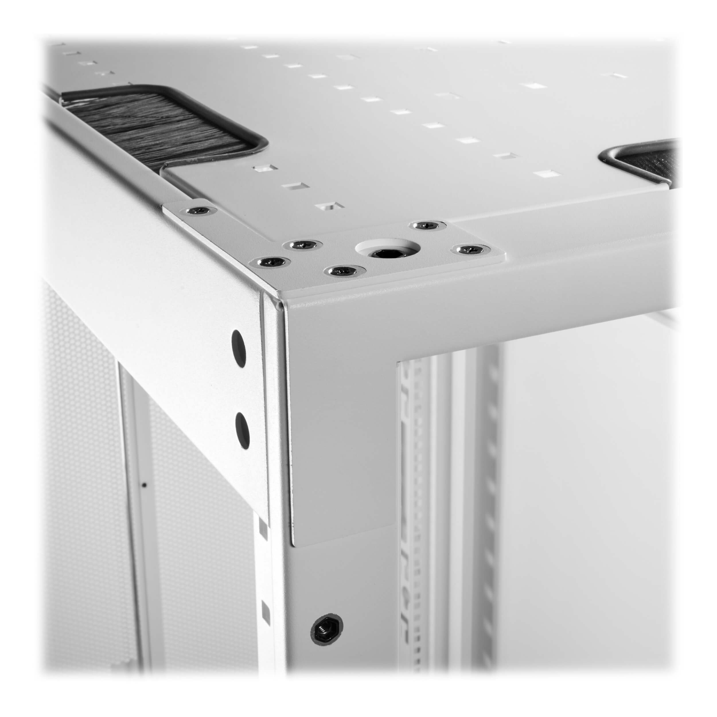45U Heavy-Duty Deep AI Server Rack Enclosure, White | Eaton