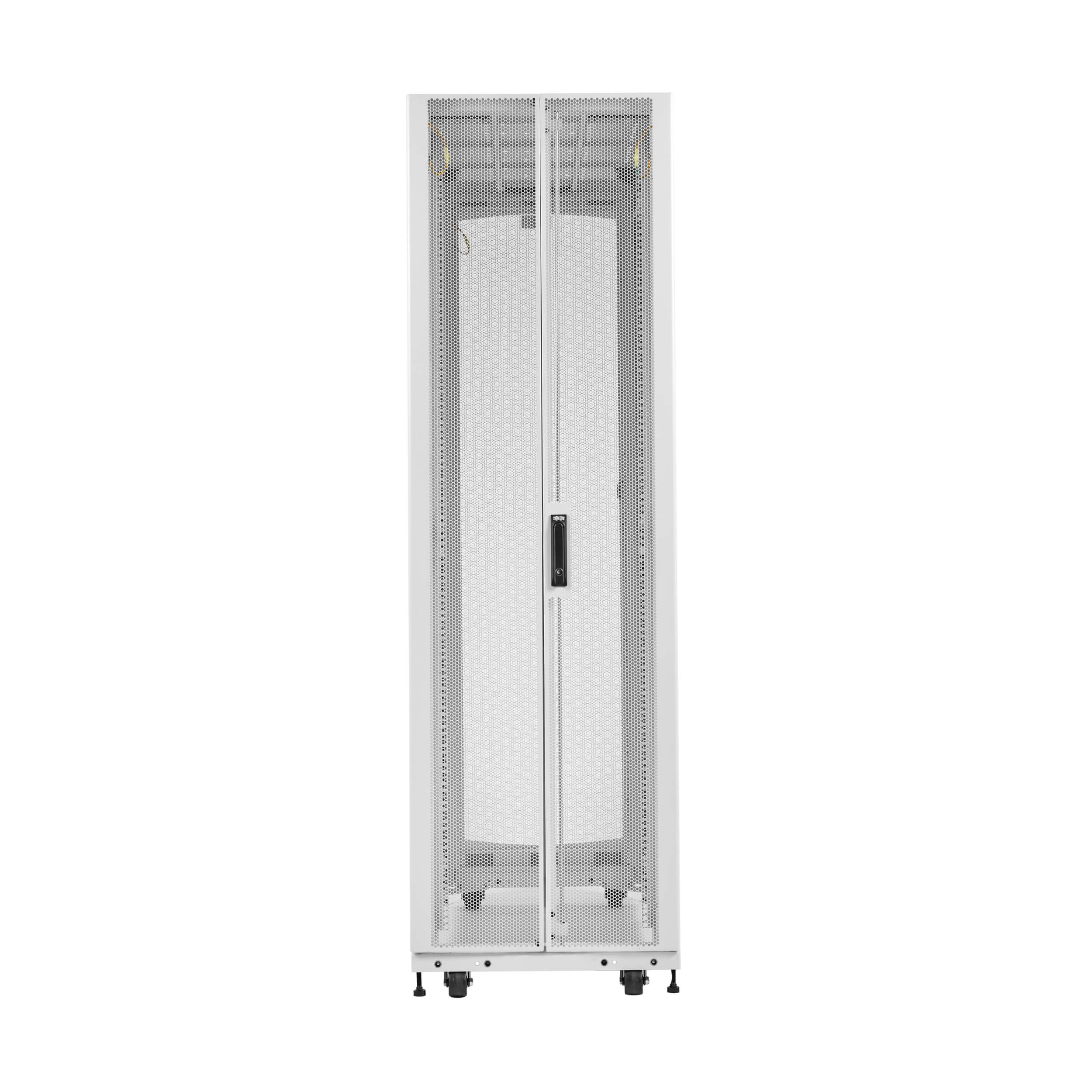 45U Heavy-Duty Extra Deep AI Server Rack Enclosure, White | Eaton