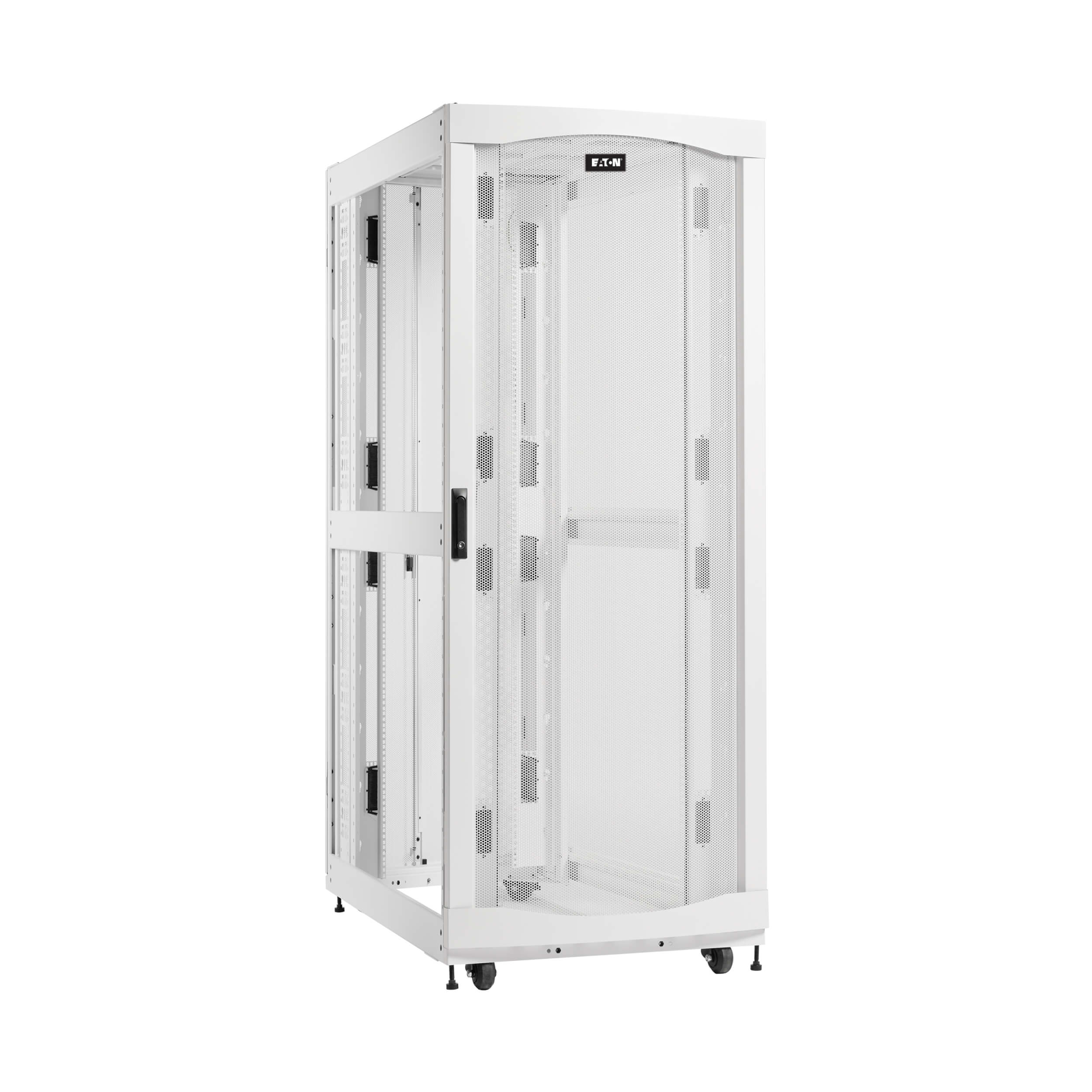 45U Heavy-Duty Extra Wide AI Server Rack Enclosure, White | Eaton