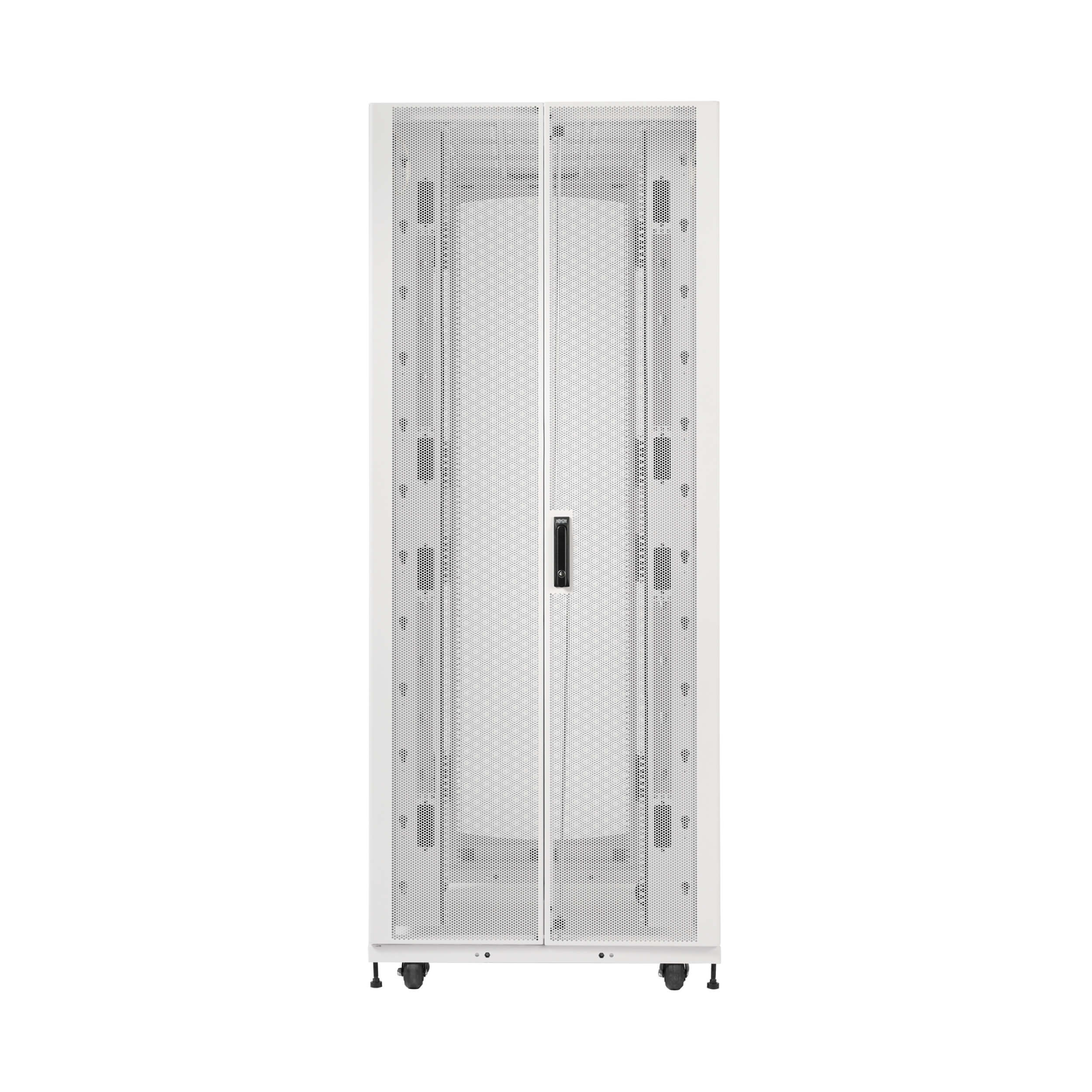45U Heavy-Duty Extra Wide AI Server Rack Enclosure, White | Eaton