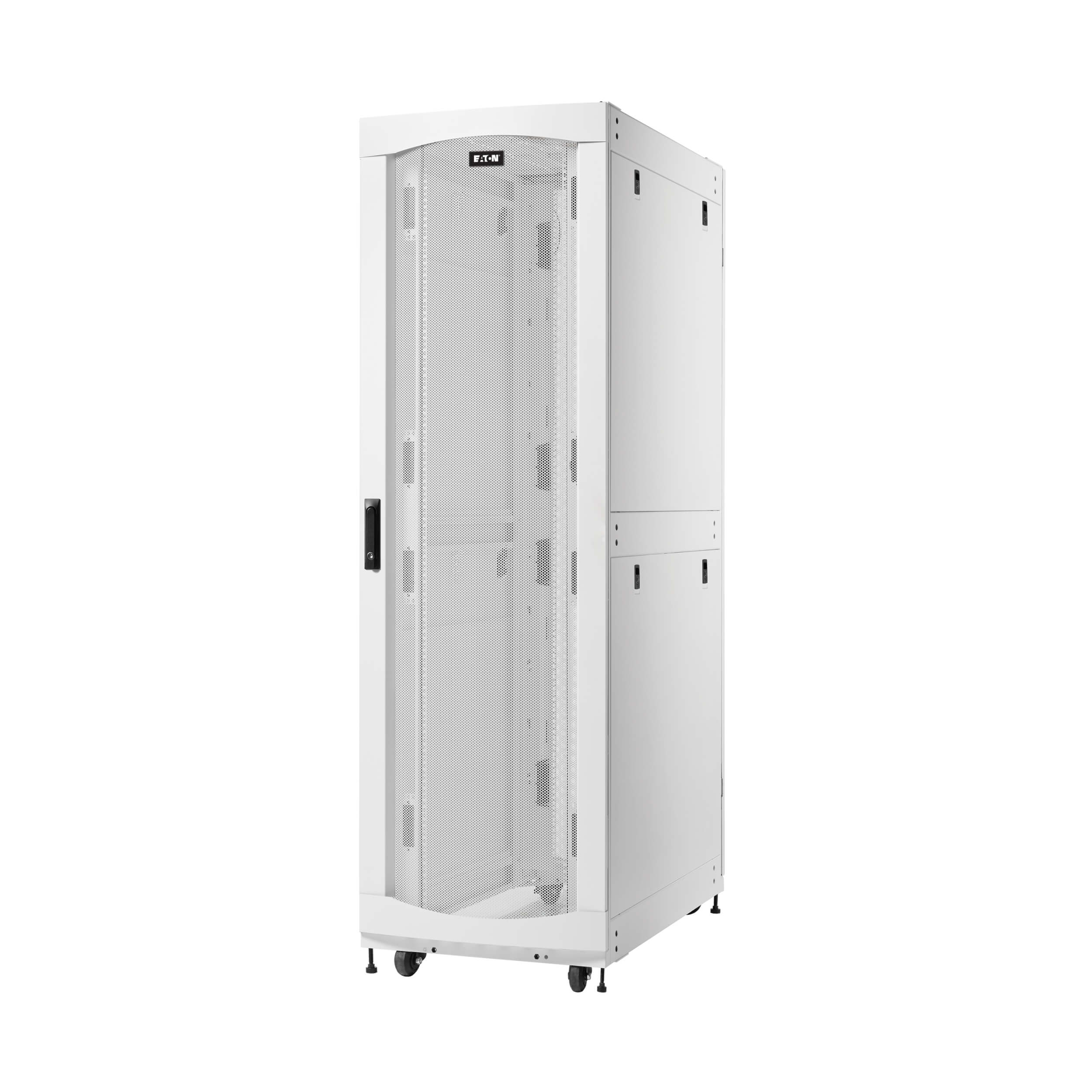 45U Rack Enclosure, Heavy-Duty for AI Servers, White | Eaton