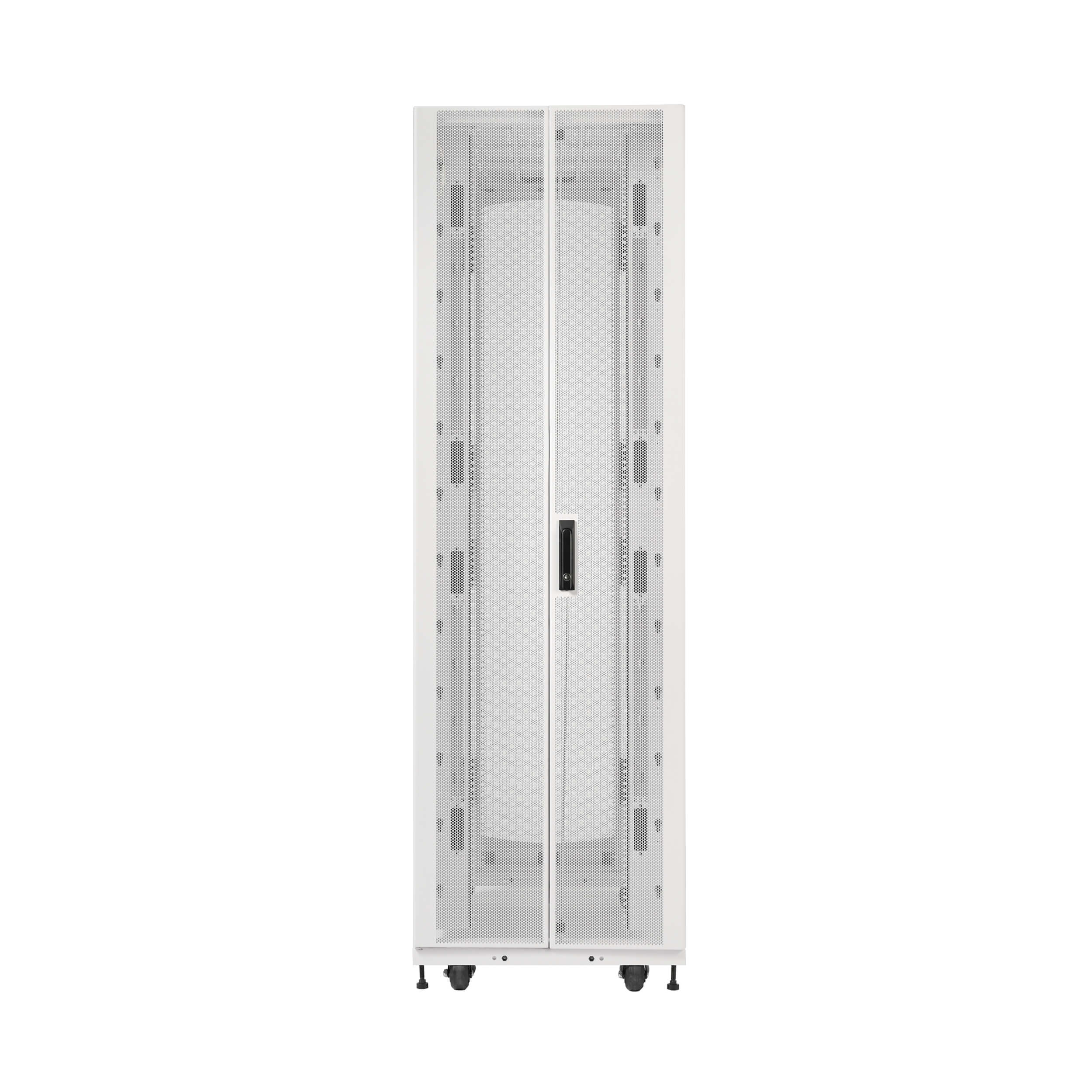 45U Rack Enclosure, Heavy-Duty for AI Servers, White | Eaton