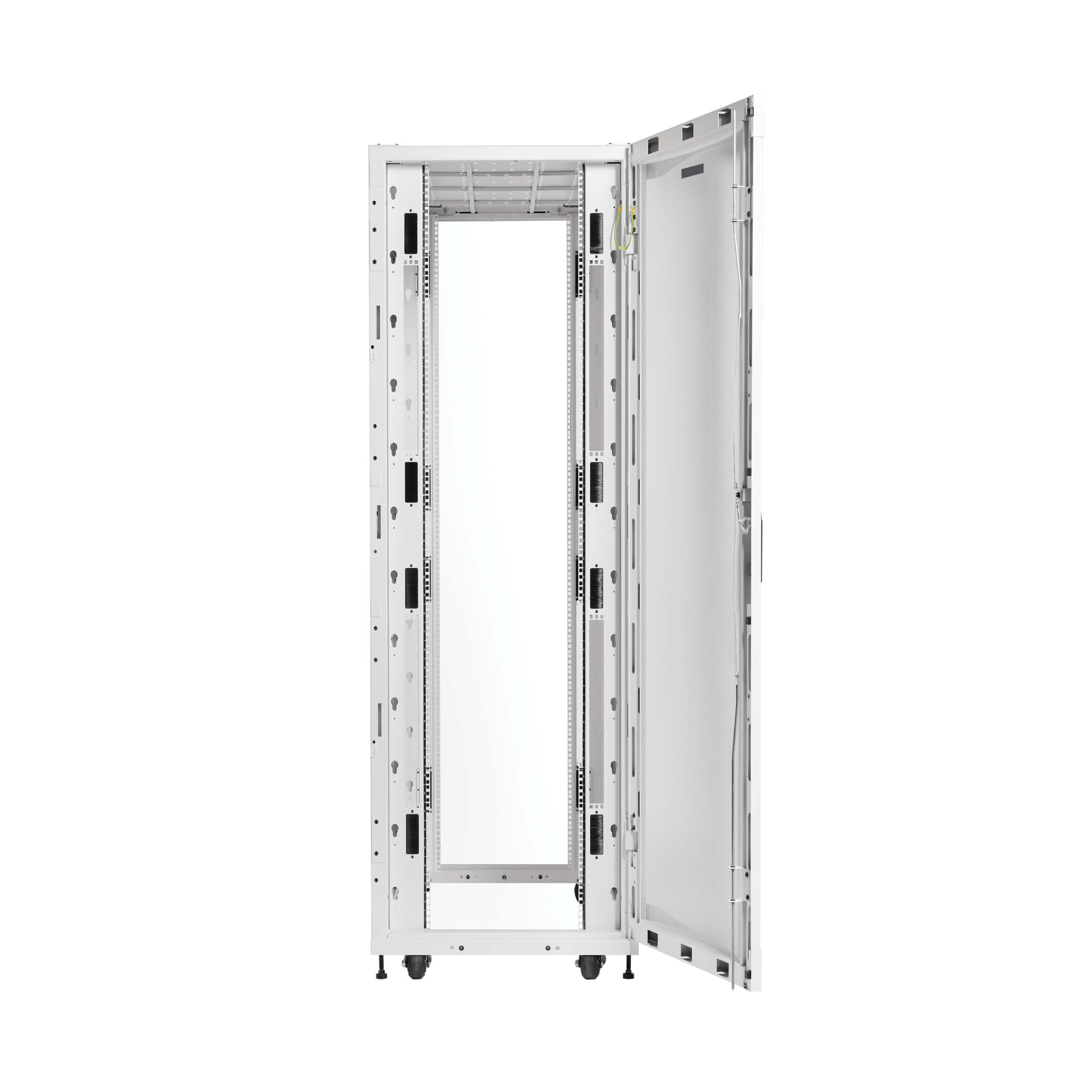 45U Heavy-Duty Extra Deep Rack Enclosure for AI Servers, White | Eaton
