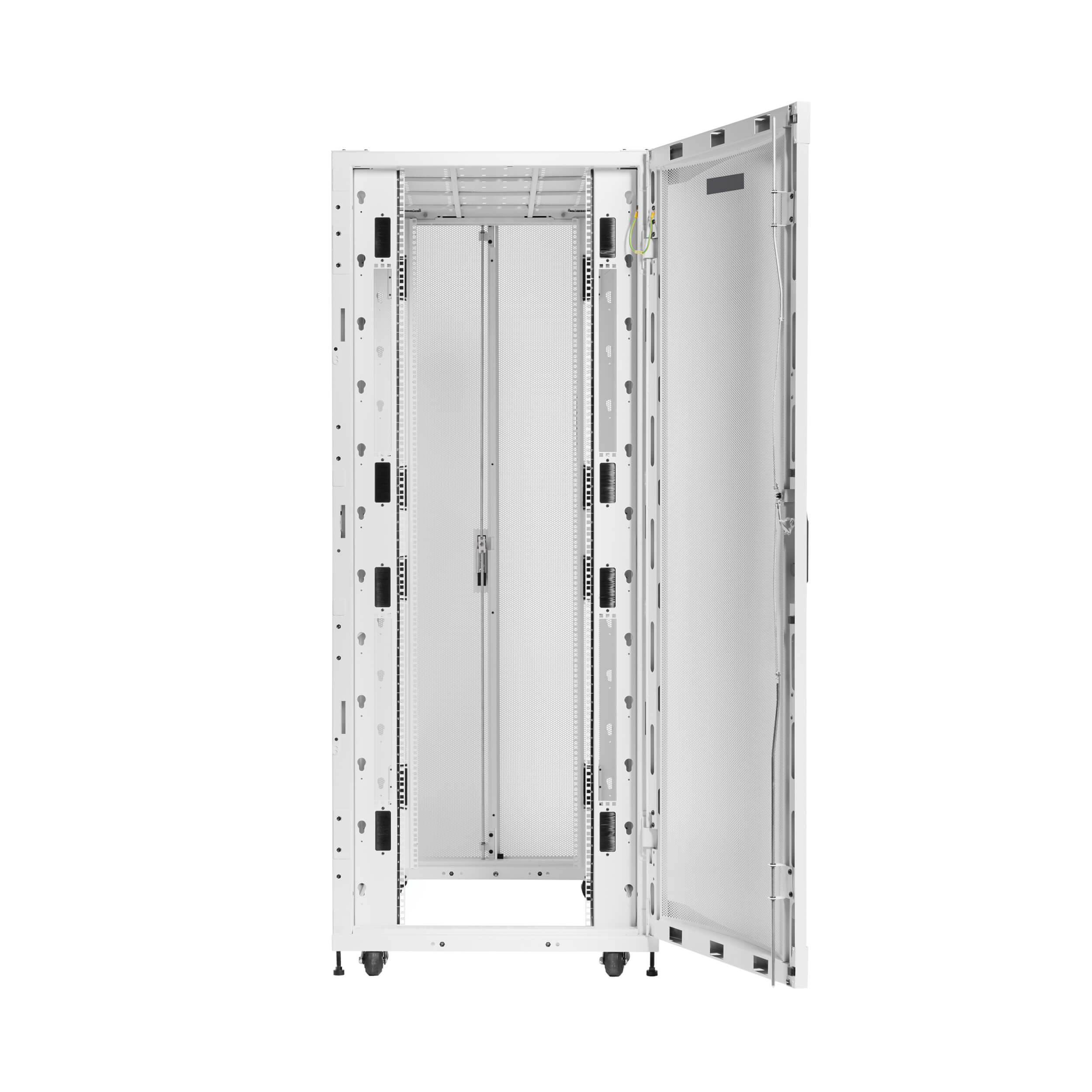48U Heavy-Duty Deep Extra Wide AI Server Rack Enclosure, White | Eaton