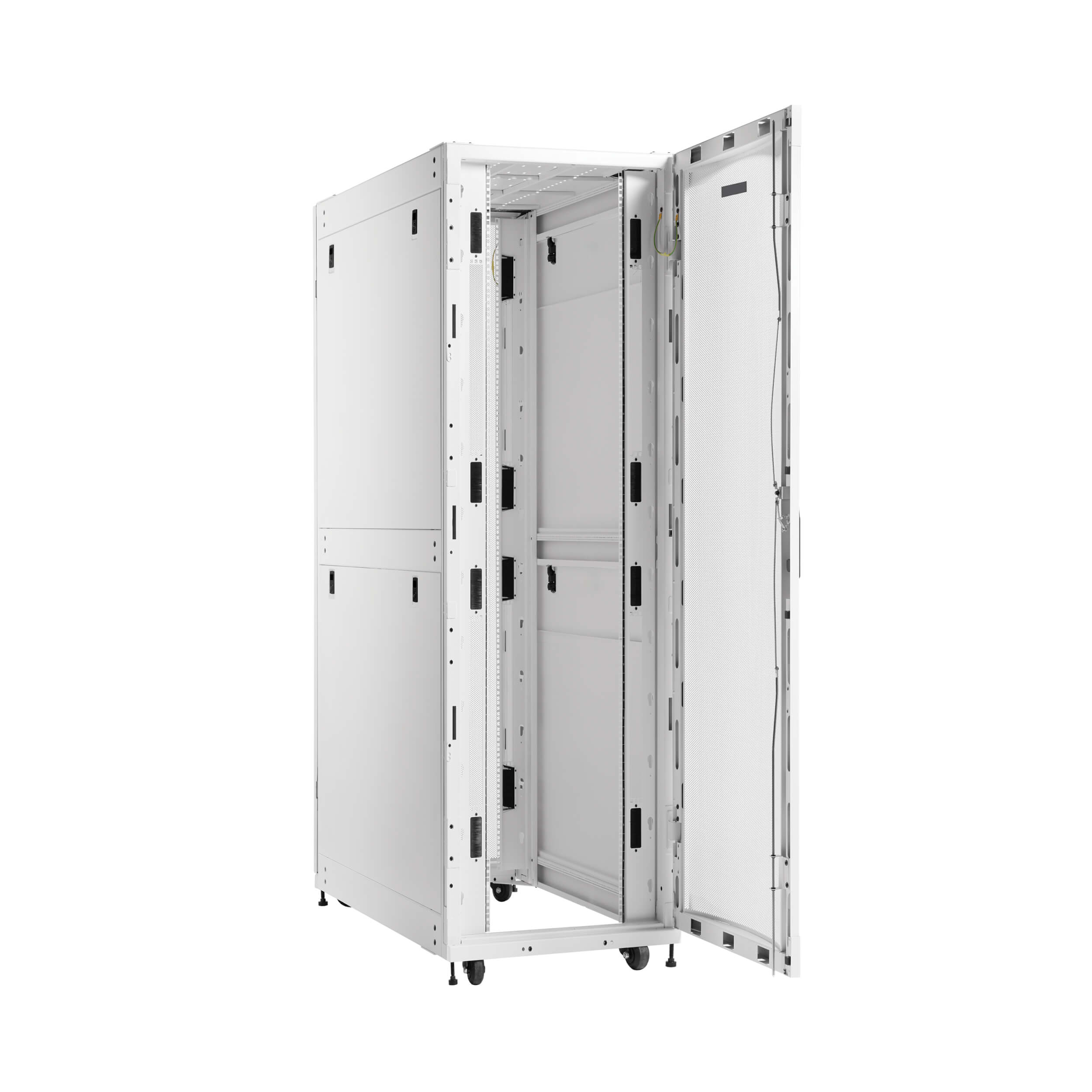 48U Heavy-Duty Deep Rack Enclosure for AI Servers, White | Eaton