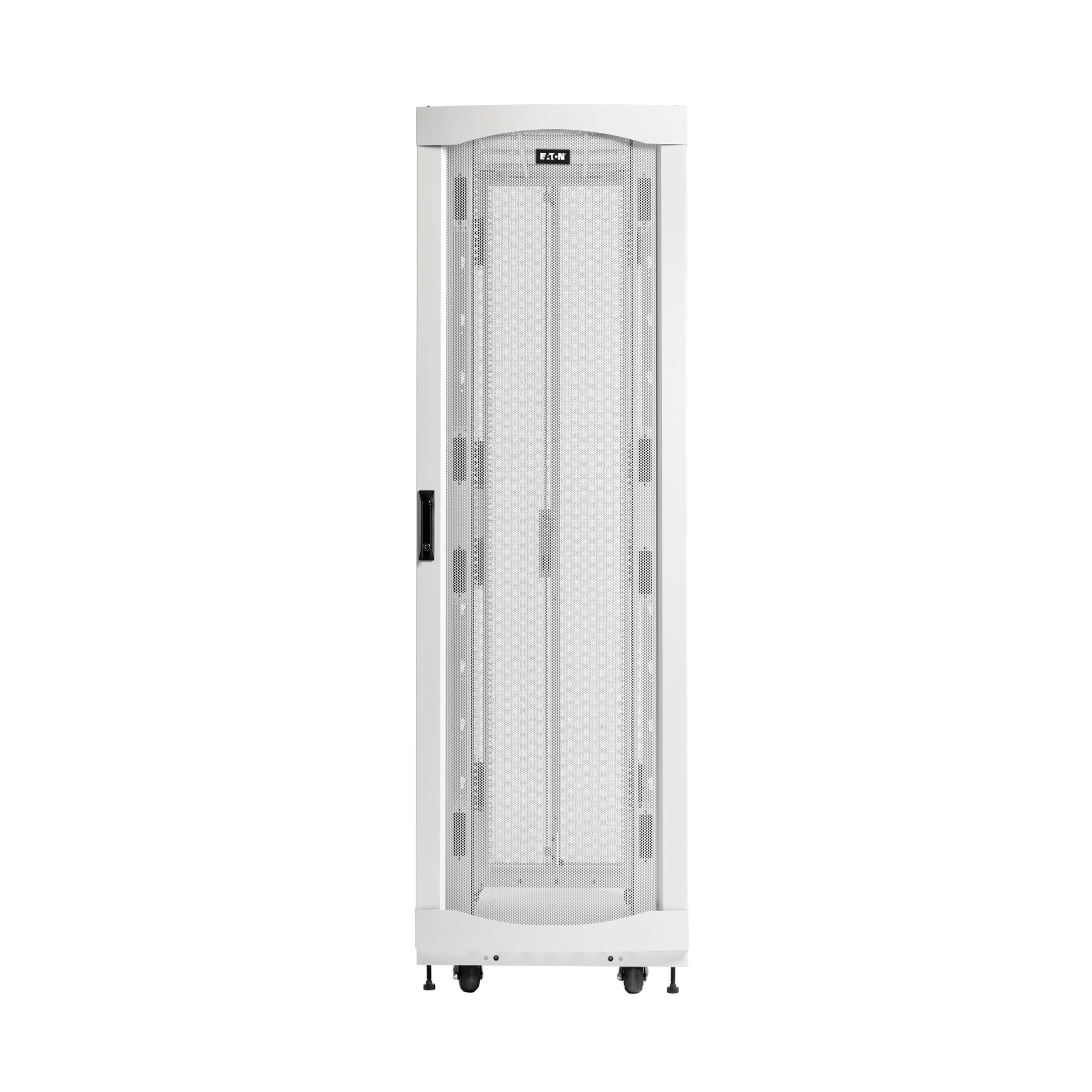 48U Heavy-Duty Extra Deep Rack Enclosure for AI Servers, White | Eaton