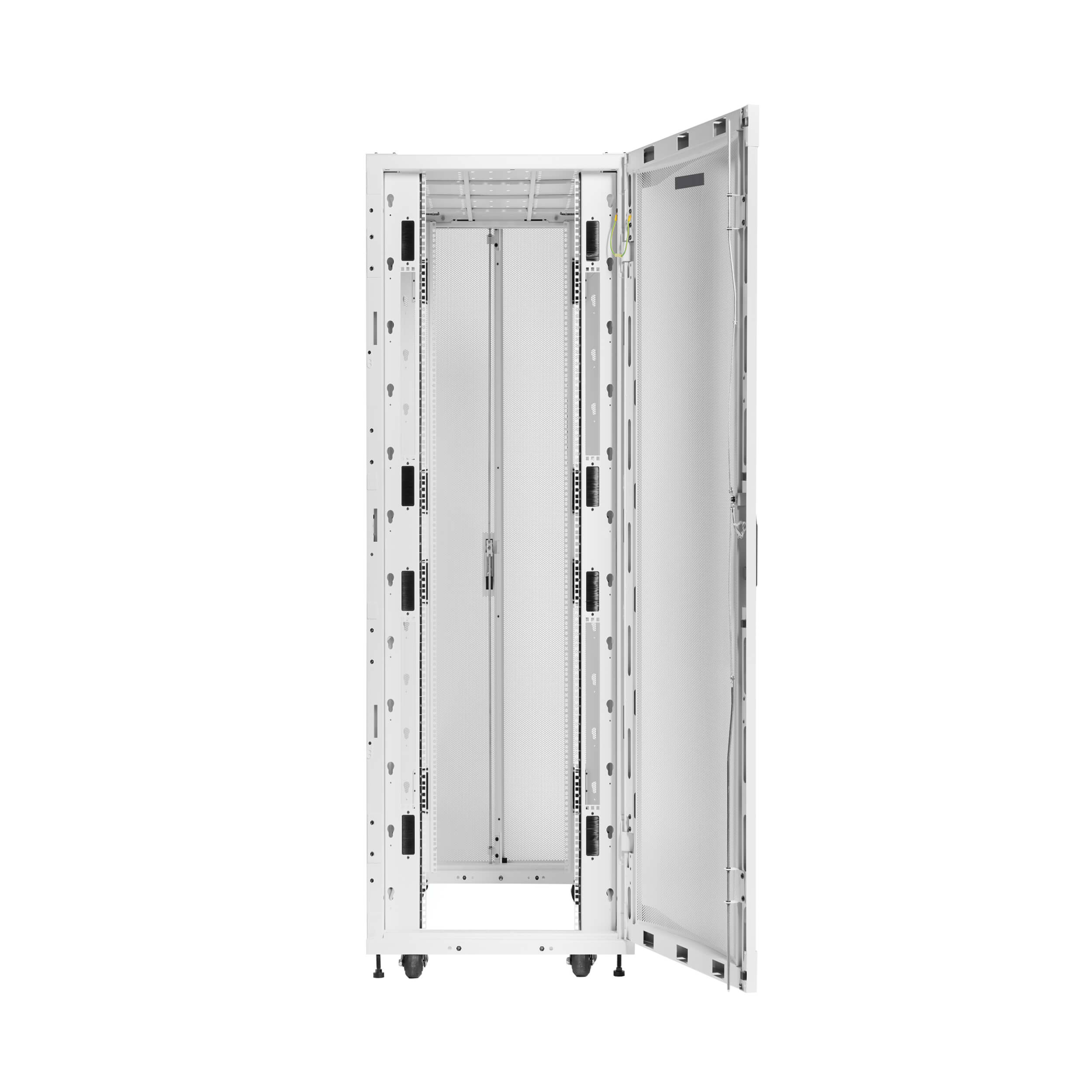48U Heavy-Duty Extra Deep Rack Enclosure for AI Servers, White | Eaton