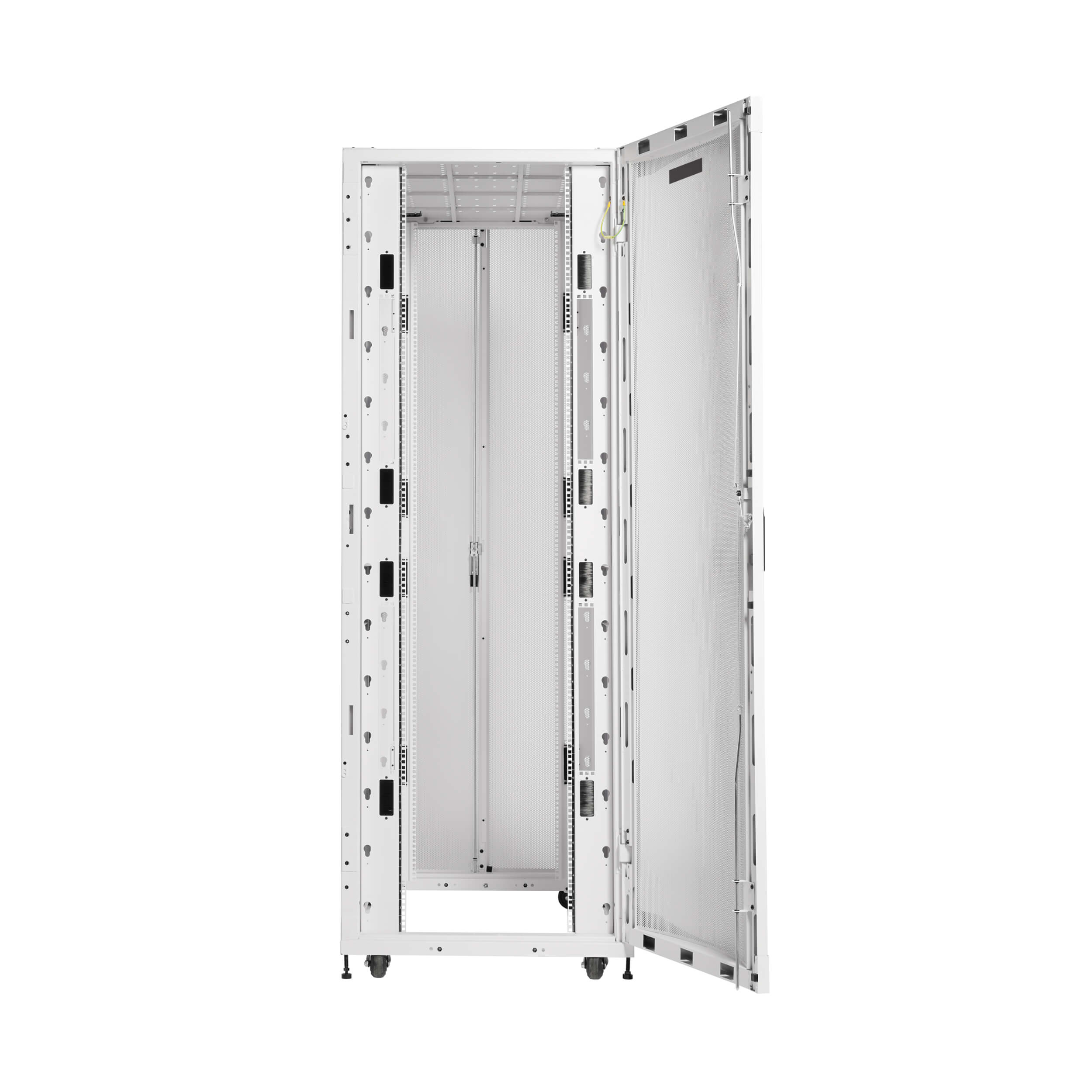 48U Heavy-Duty Extra Wide Deep Rack Enclosure for AI Servers, White | Eaton