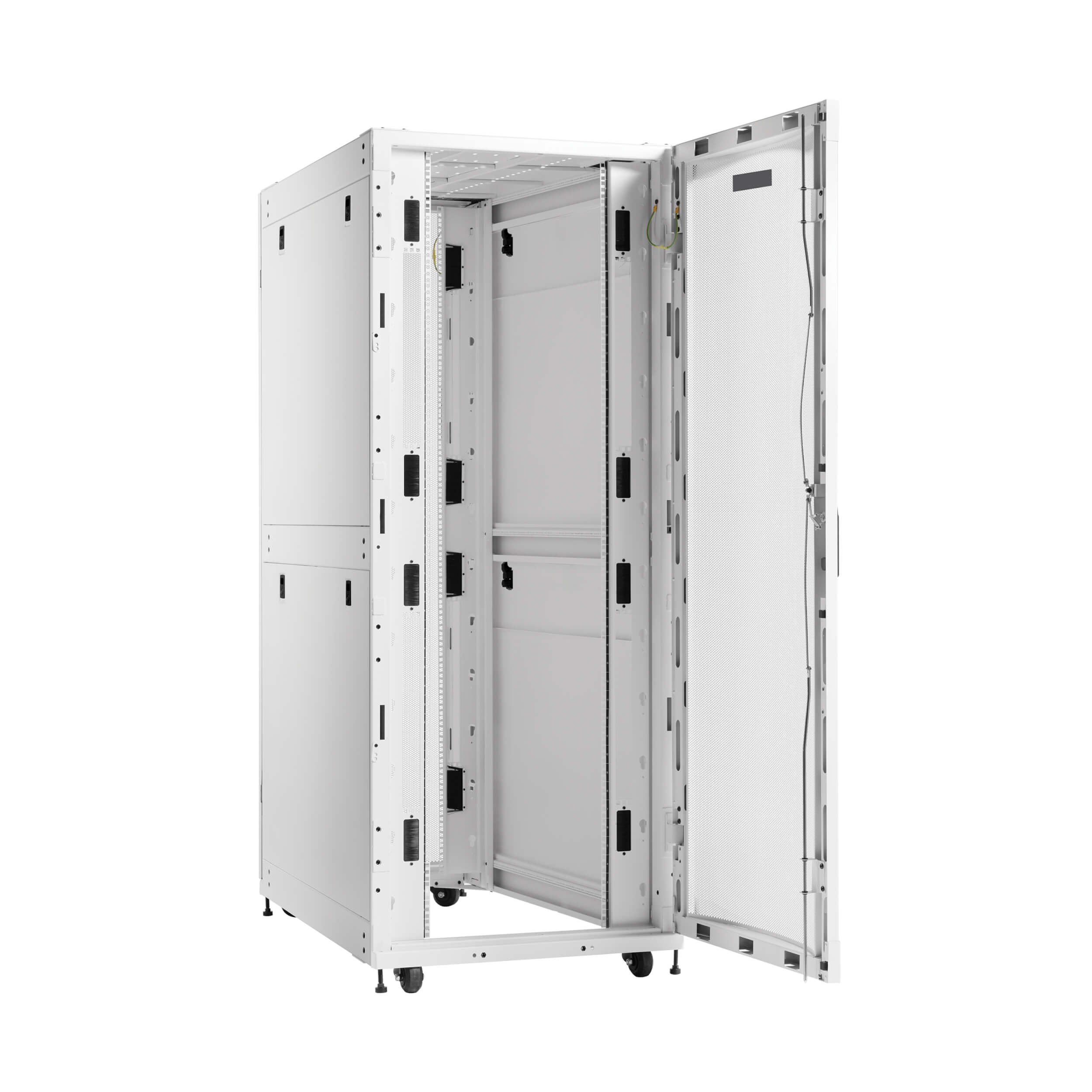 48U Heavy-Duty Extra Wide Rack Enclosure for AI Servers, White | Eaton