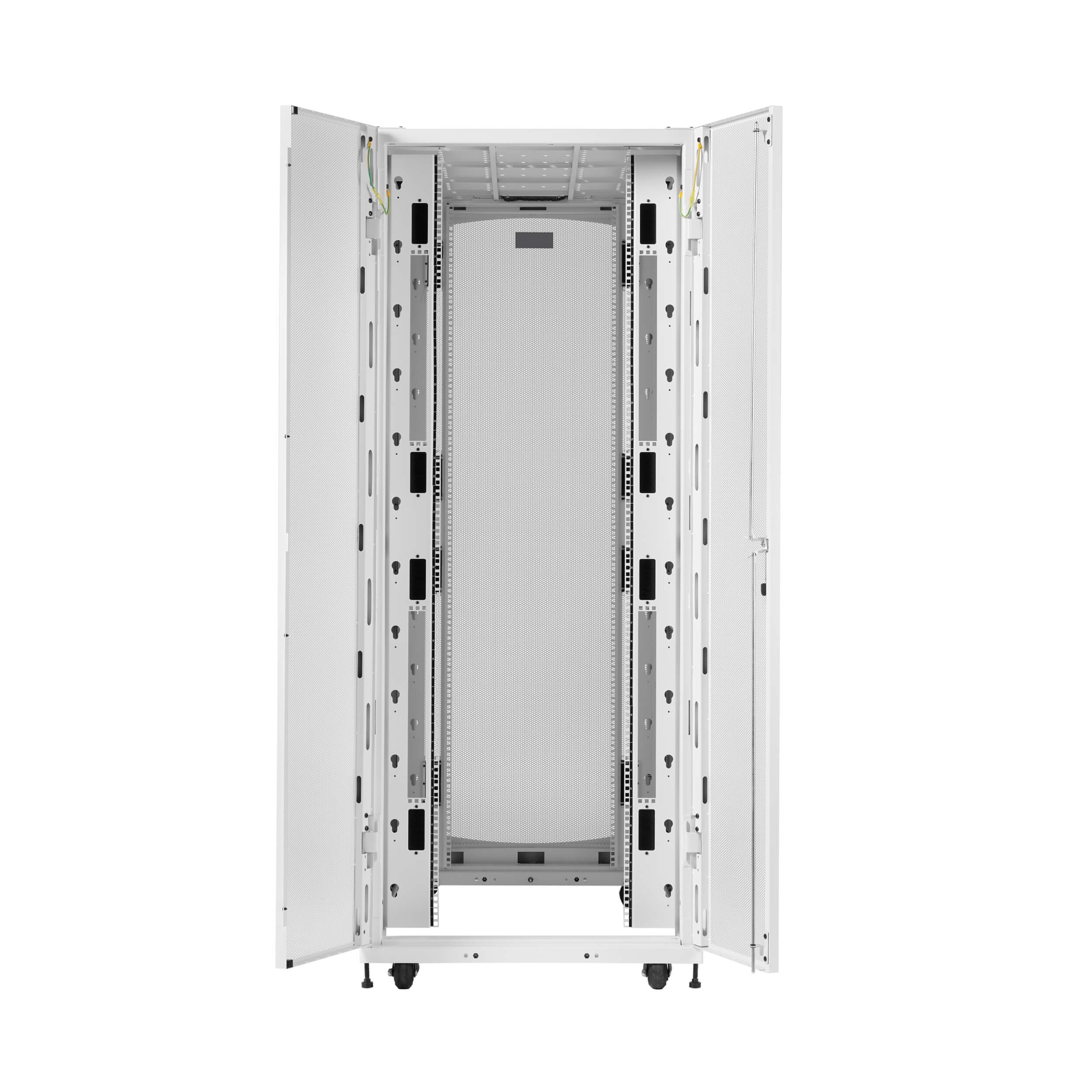 48U Heavy-Duty Extra Wide Rack Enclosure for AI Servers, White | Eaton
