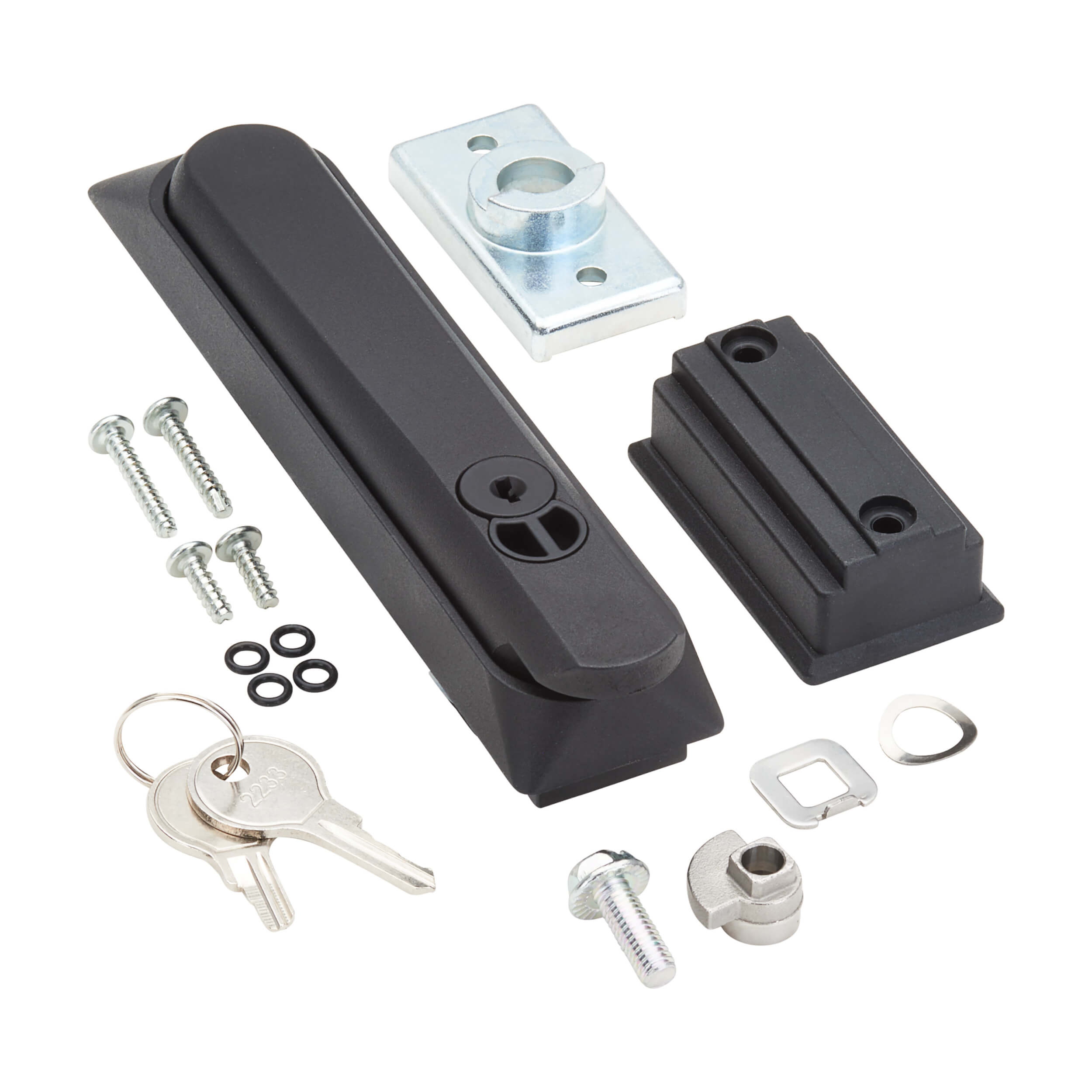 Server Rack Door handles with SFIC Core | Eaton