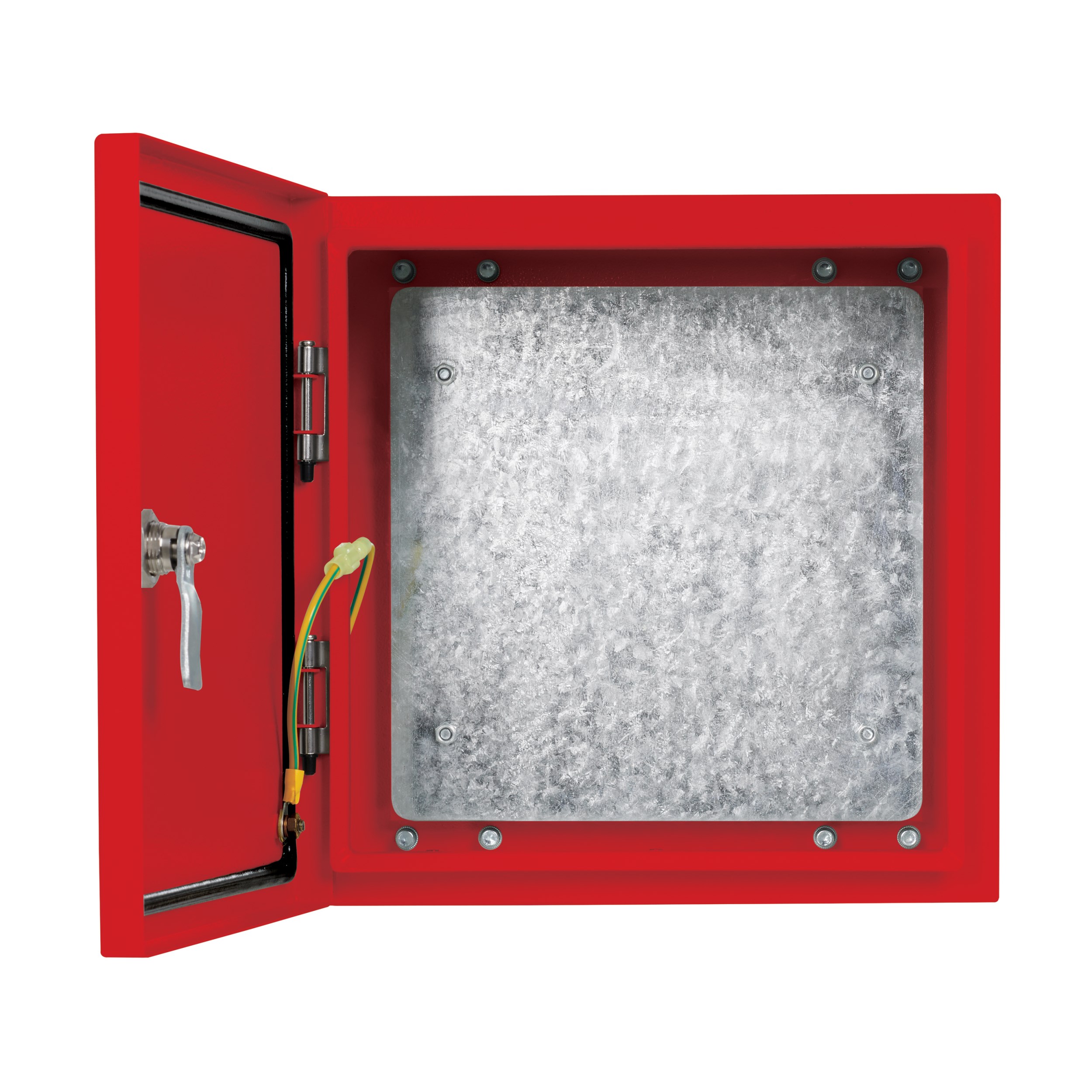 SmartRack Outdoor Enclosure, NEMA 4, Medium, Red | Eaton