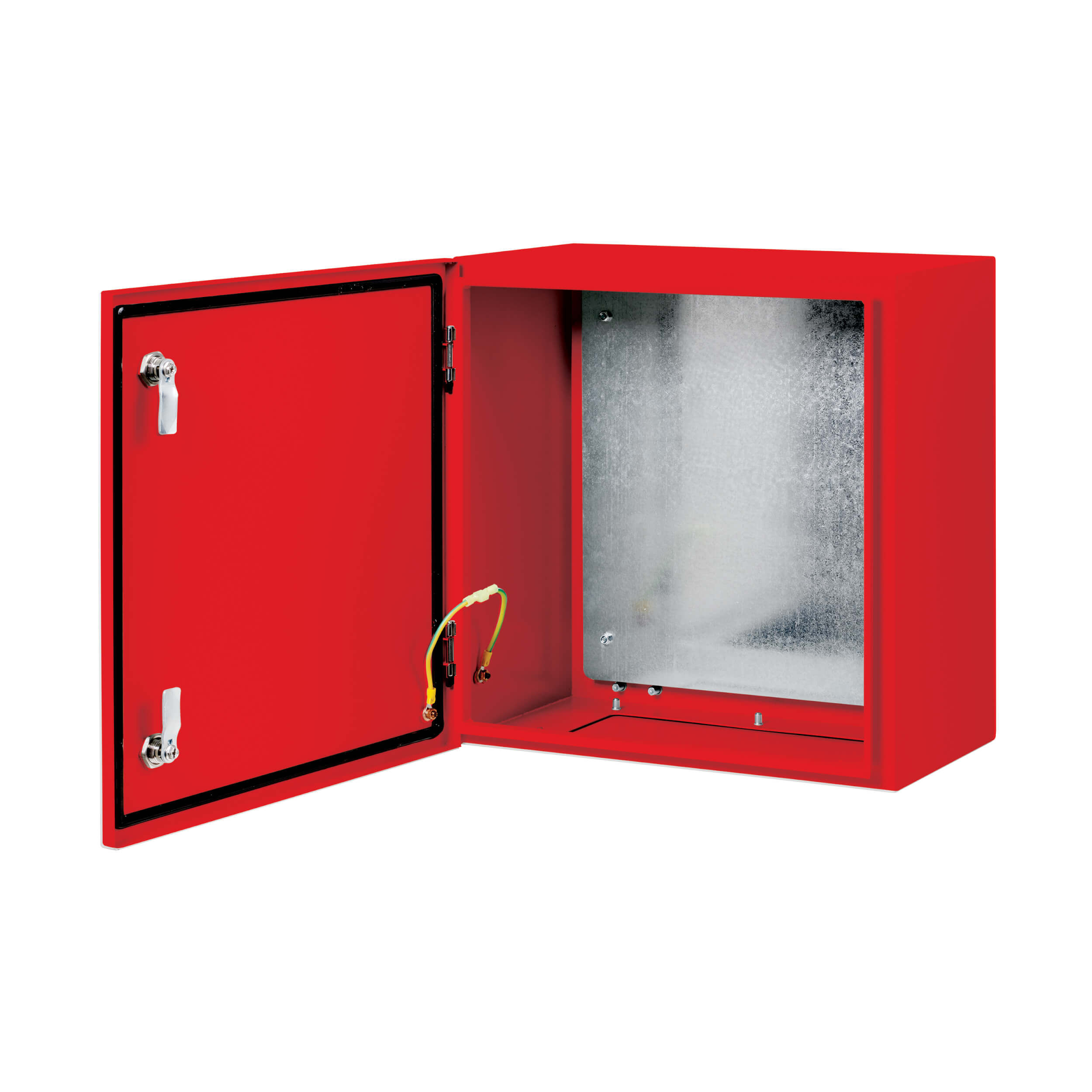 SmartRack Outdoor Enclosure, NEMA 4, Large, Red | Eaton