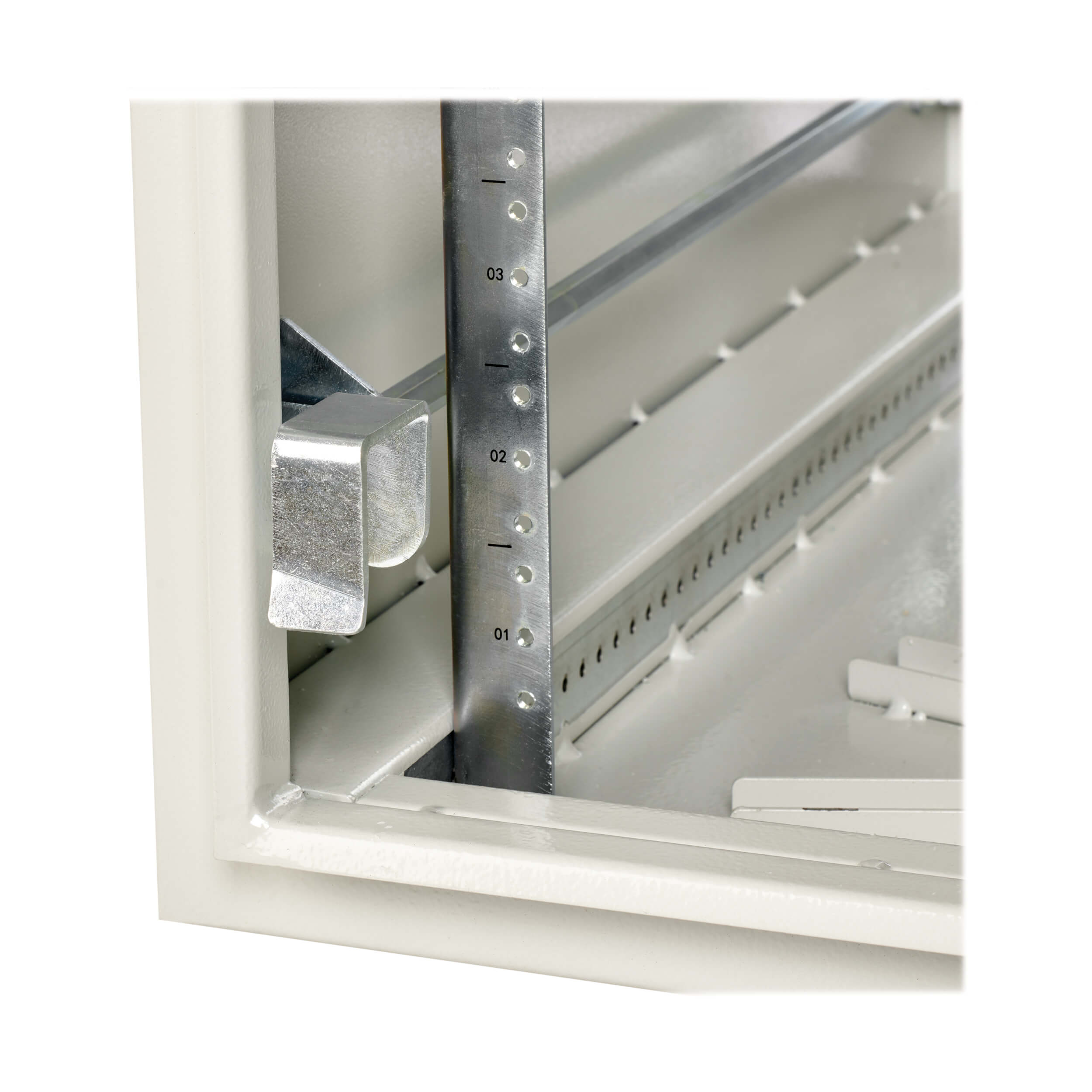 12U Industrial Server Rack NEMA3R, Gray, Swinging | Eaton