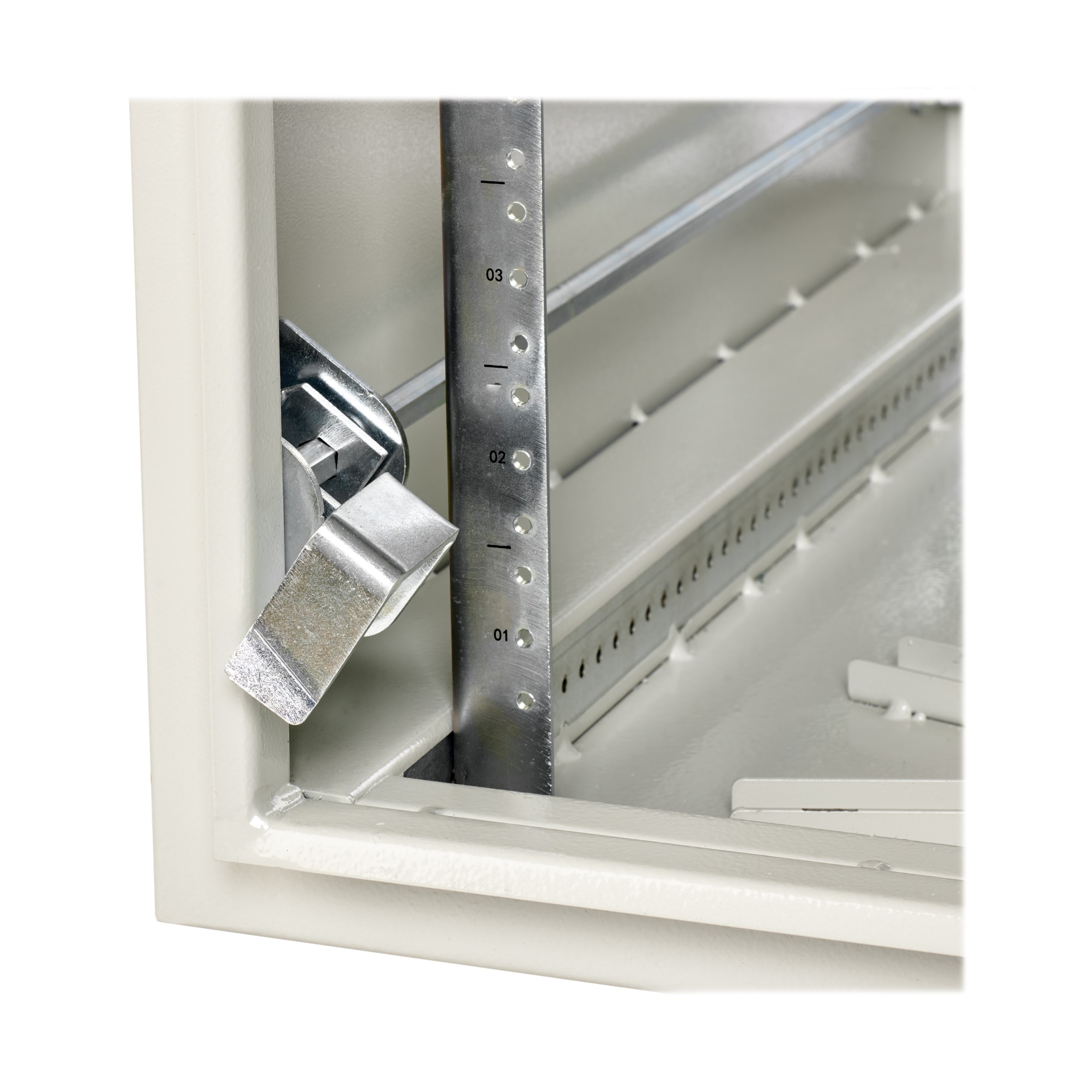 12U Industrial Server Rack NEMA3R, Gray, Swinging | Eaton