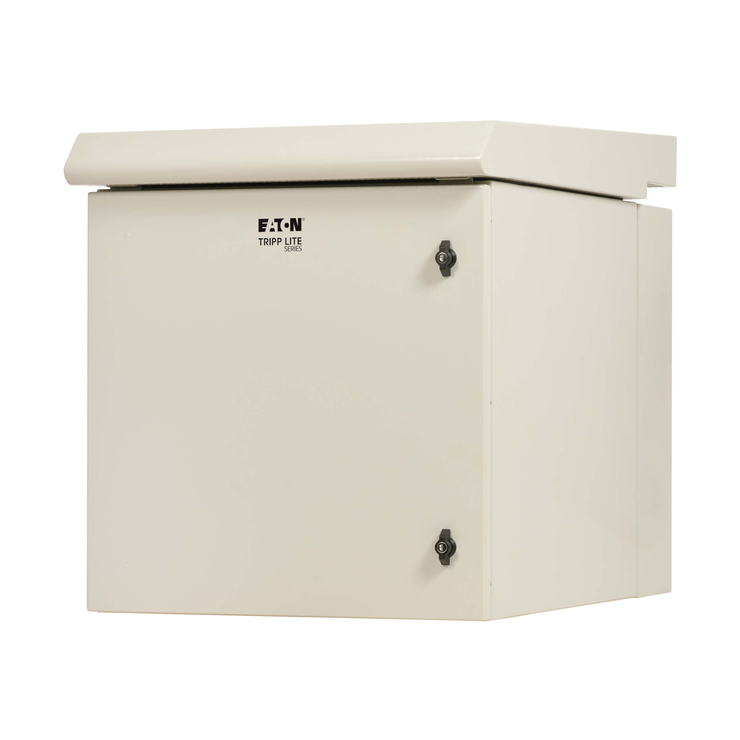 12U Industrial Server Rack NEMA 3R, Gray, Deep | Eaton