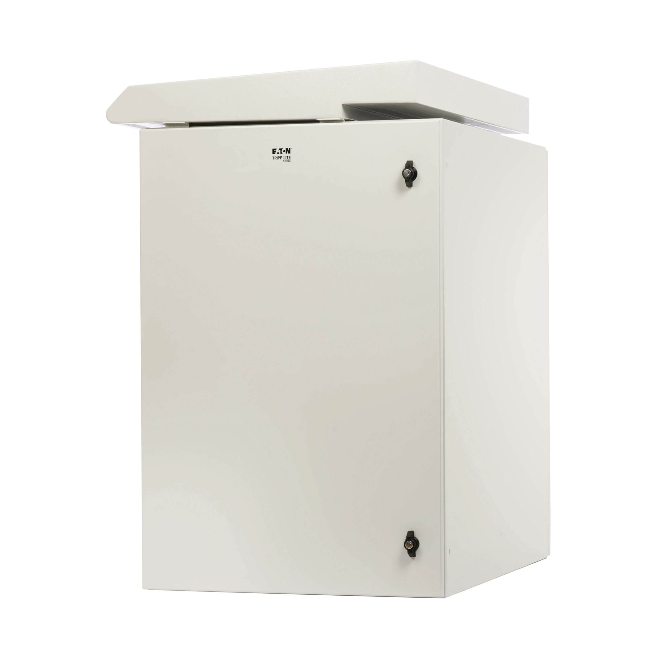 18 Industrial Server Rack NEMA 3R, Gray, Deep, Side Mount | Eaton