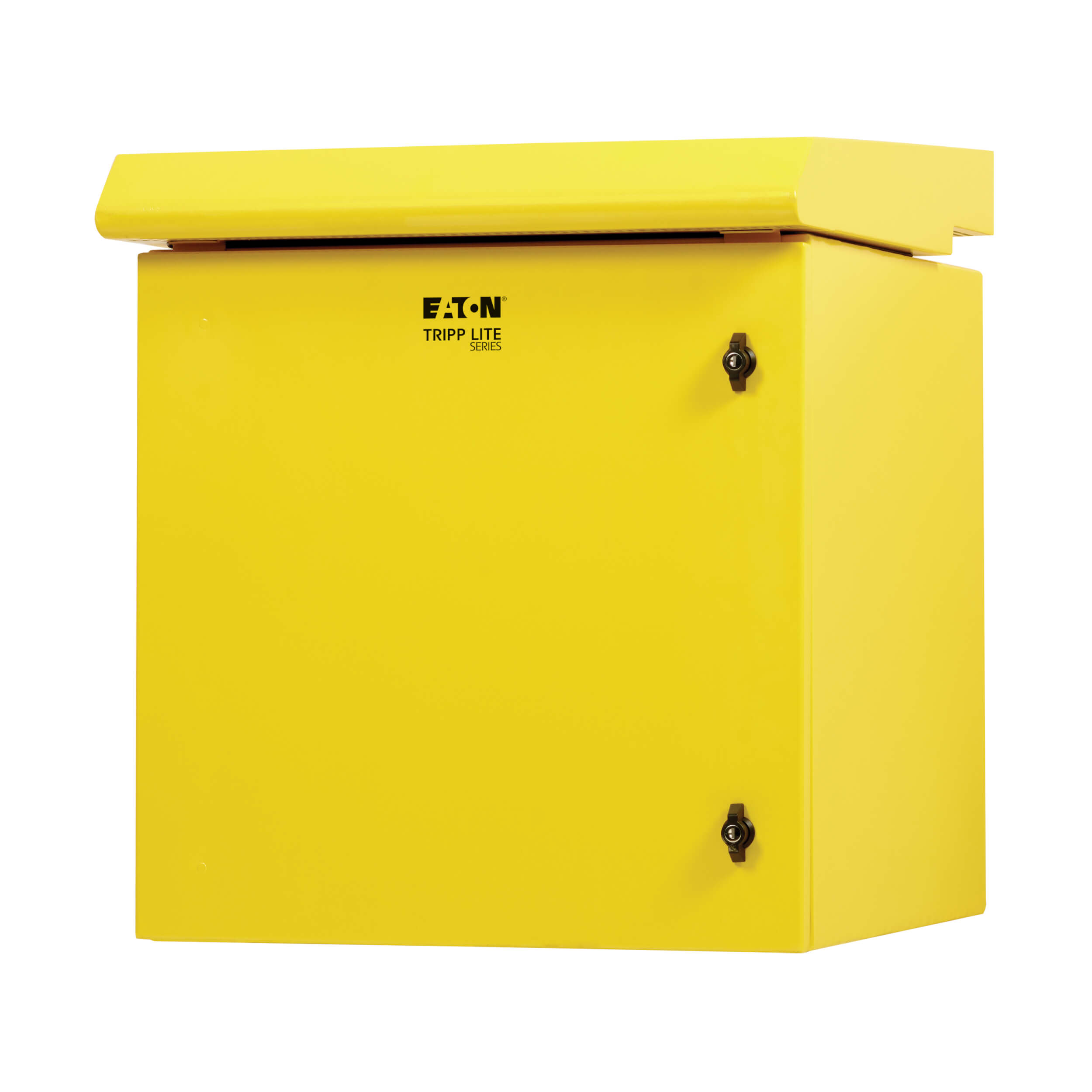 12U Industrial Server Rack NEMA 3R, Yellow | Eaton