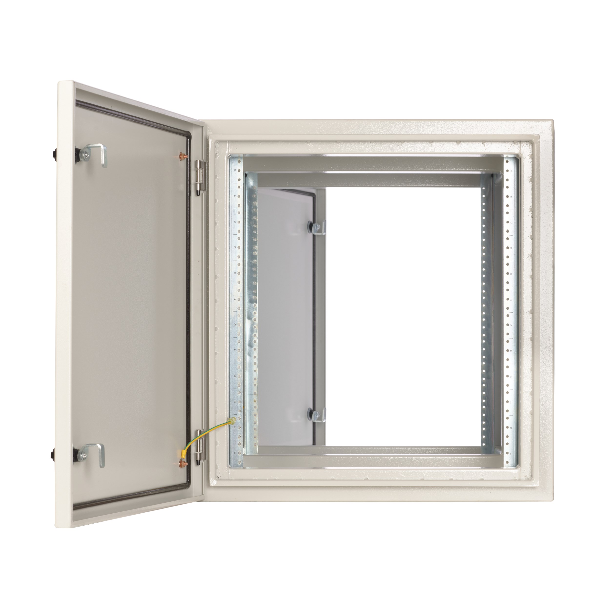 12U Industrial Server Rack NEMA 4, Gray, Heavy-Duty, Low Profile | Eaton