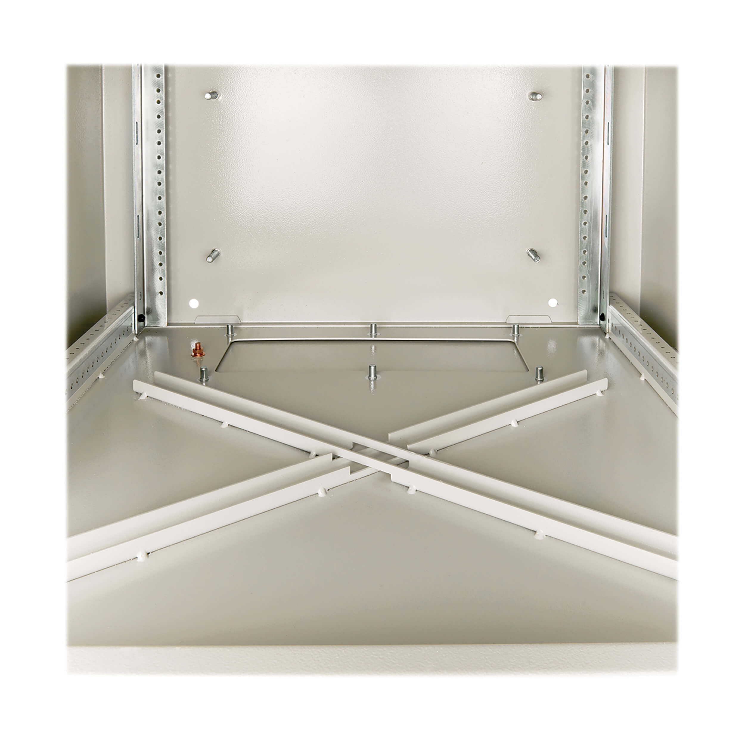 6U Industrial Server Rack NEMA 4, Gray, Deep | Eaton