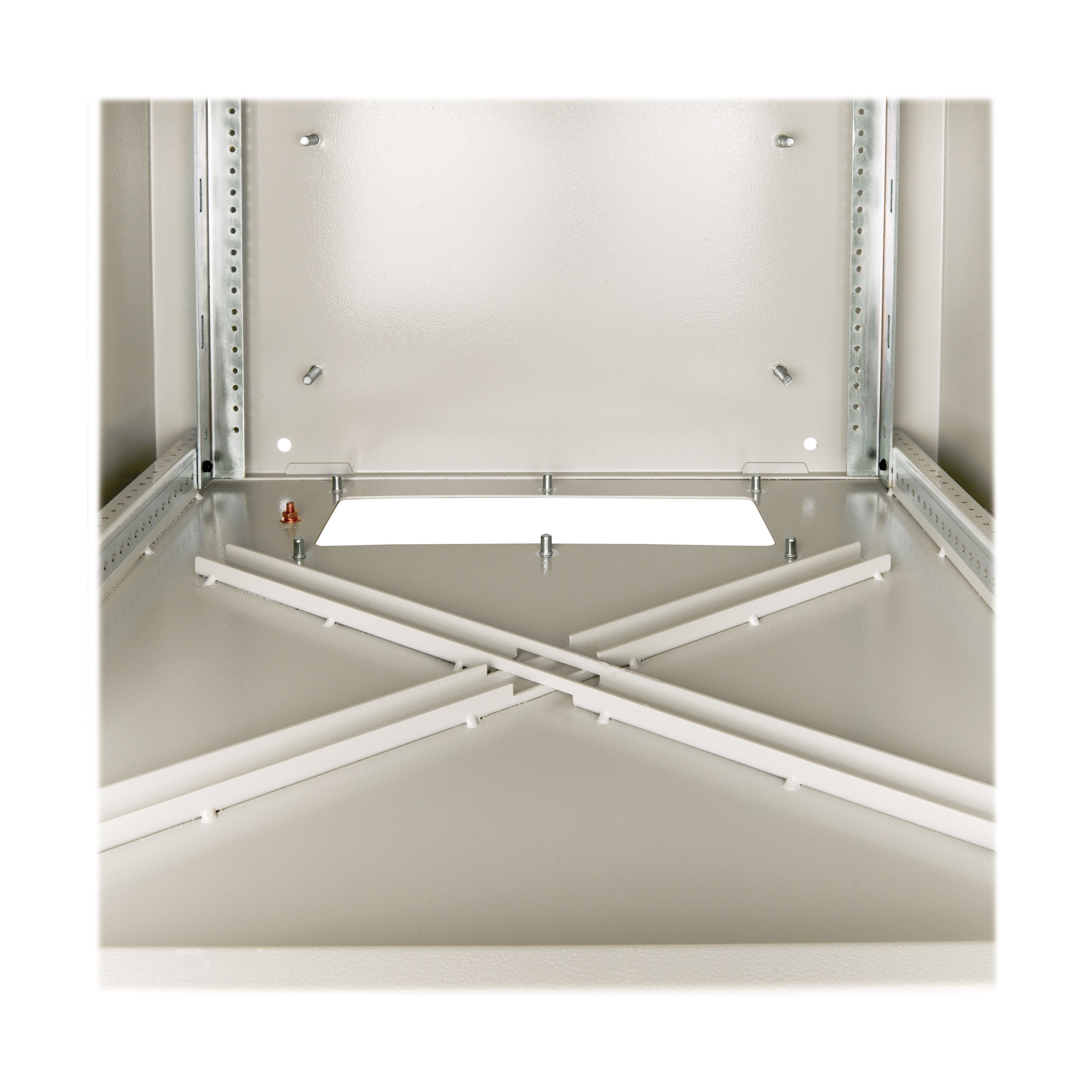 6U Industrial Server Rack NEMA 4, Gray, Deep | Eaton