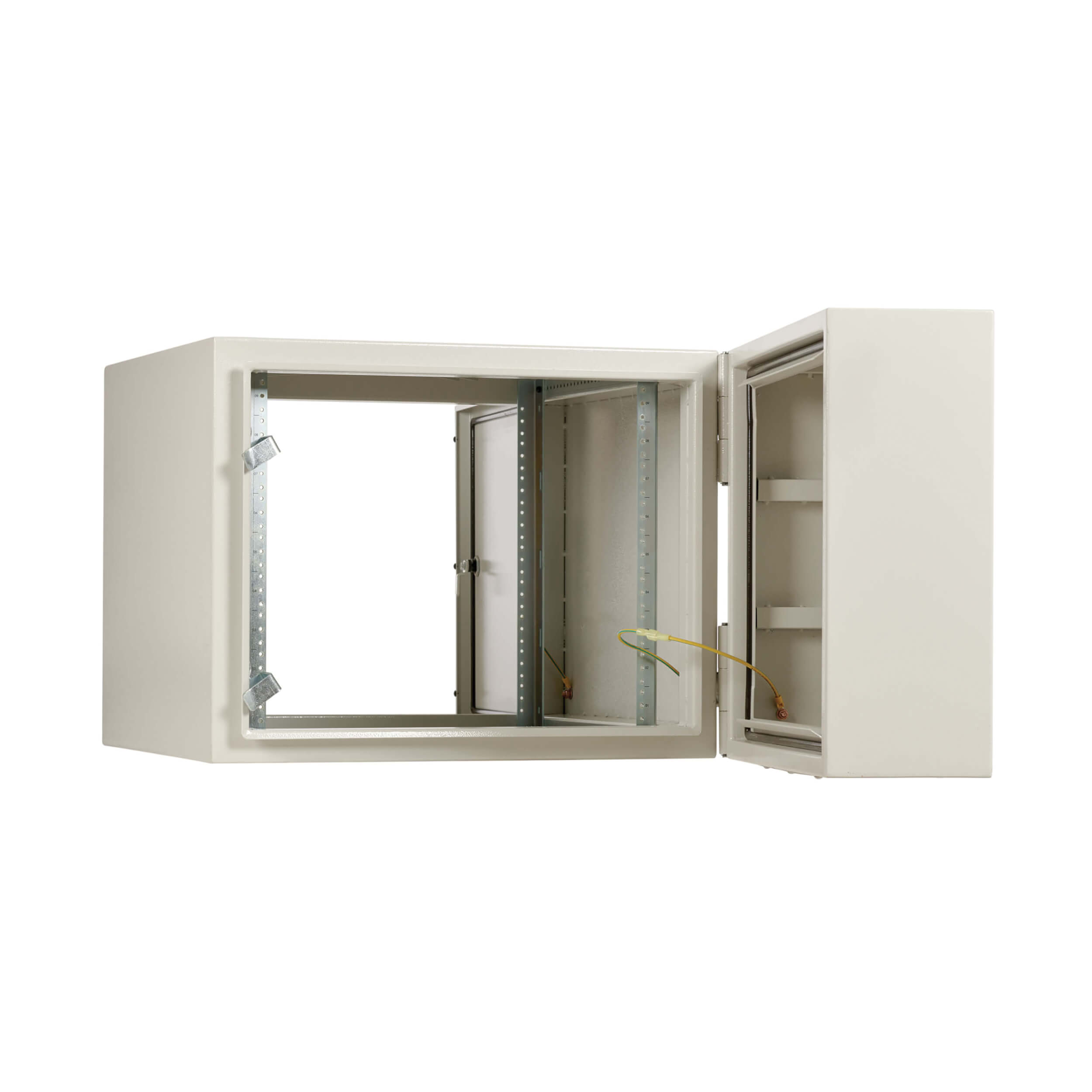 9U Industrial Server Rack NEMA 4, Gray, Swinging | Eaton