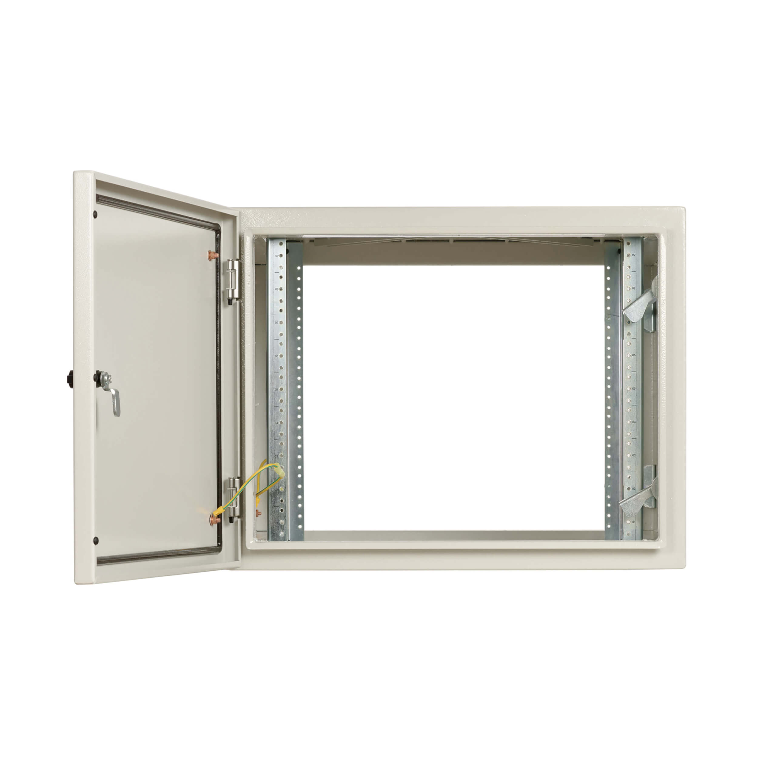 9U Industrial Server Rack NEMA 4, Gray, Swinging, Deep | Eaton