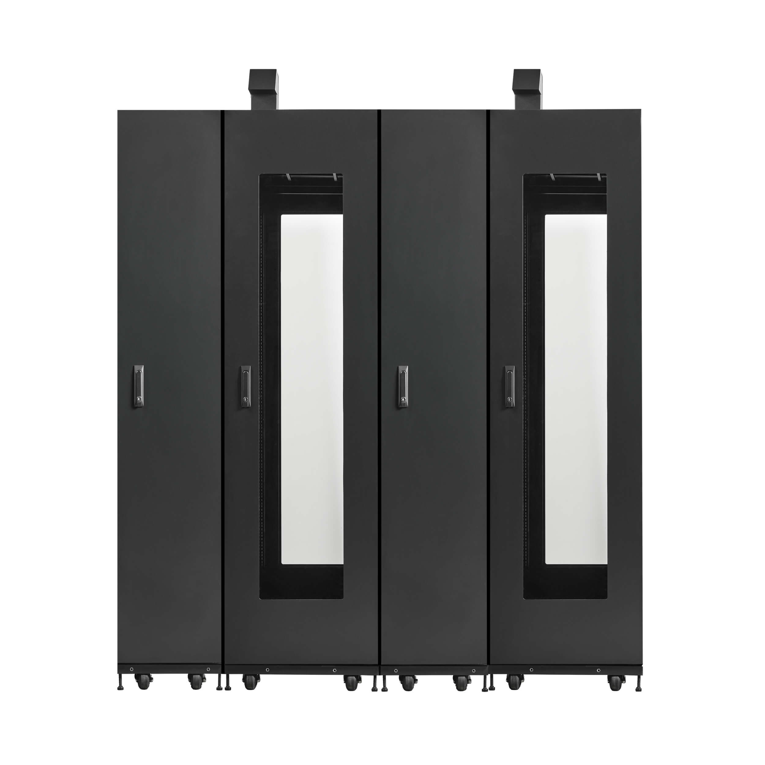 Modular Data Center, Self-Cooling, 2x 44U Racks, 2x 12 kW AC | Eaton