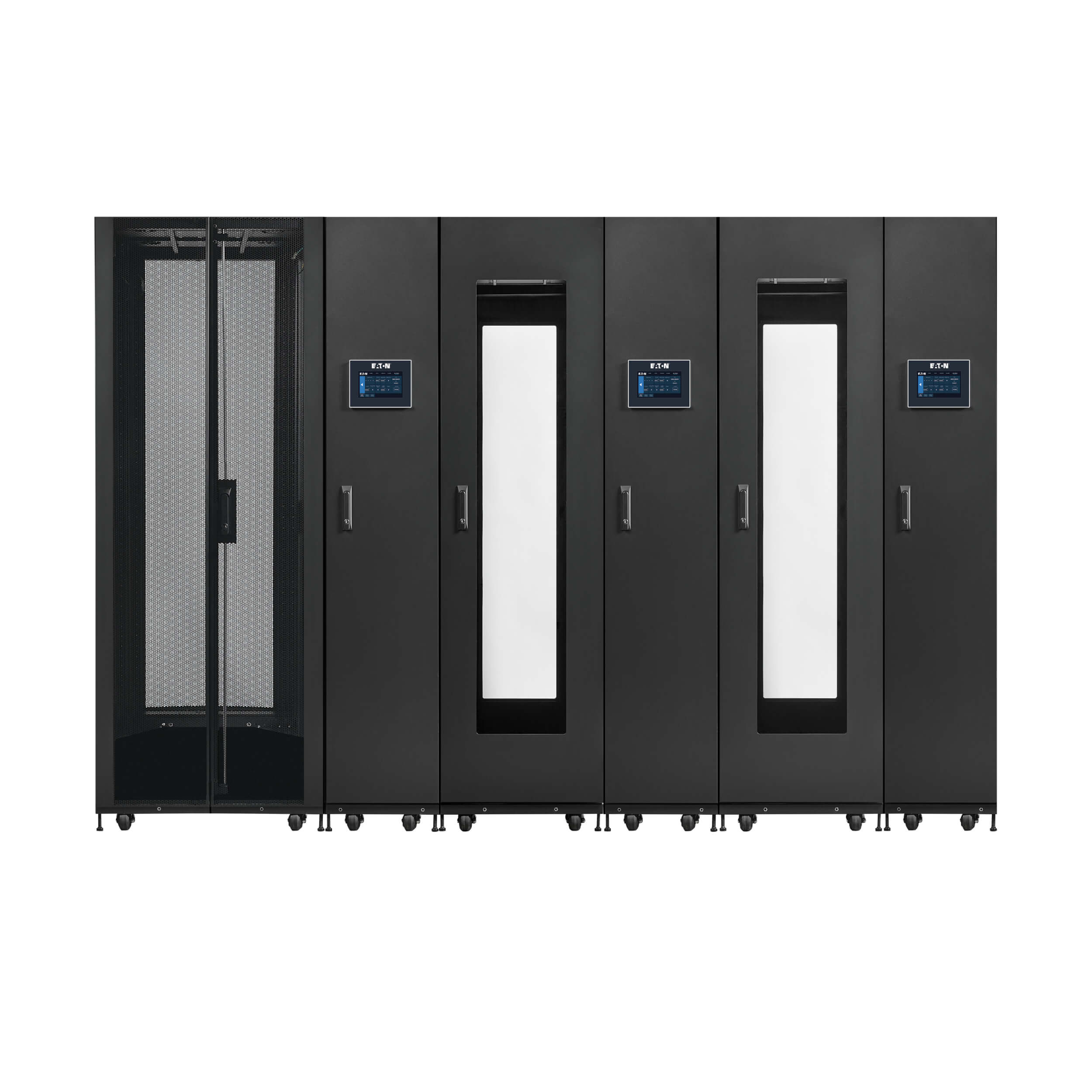 Modular Data Center, Self-Cooling, 2x 44U Racks, 3x 12 kW AC, Service ...