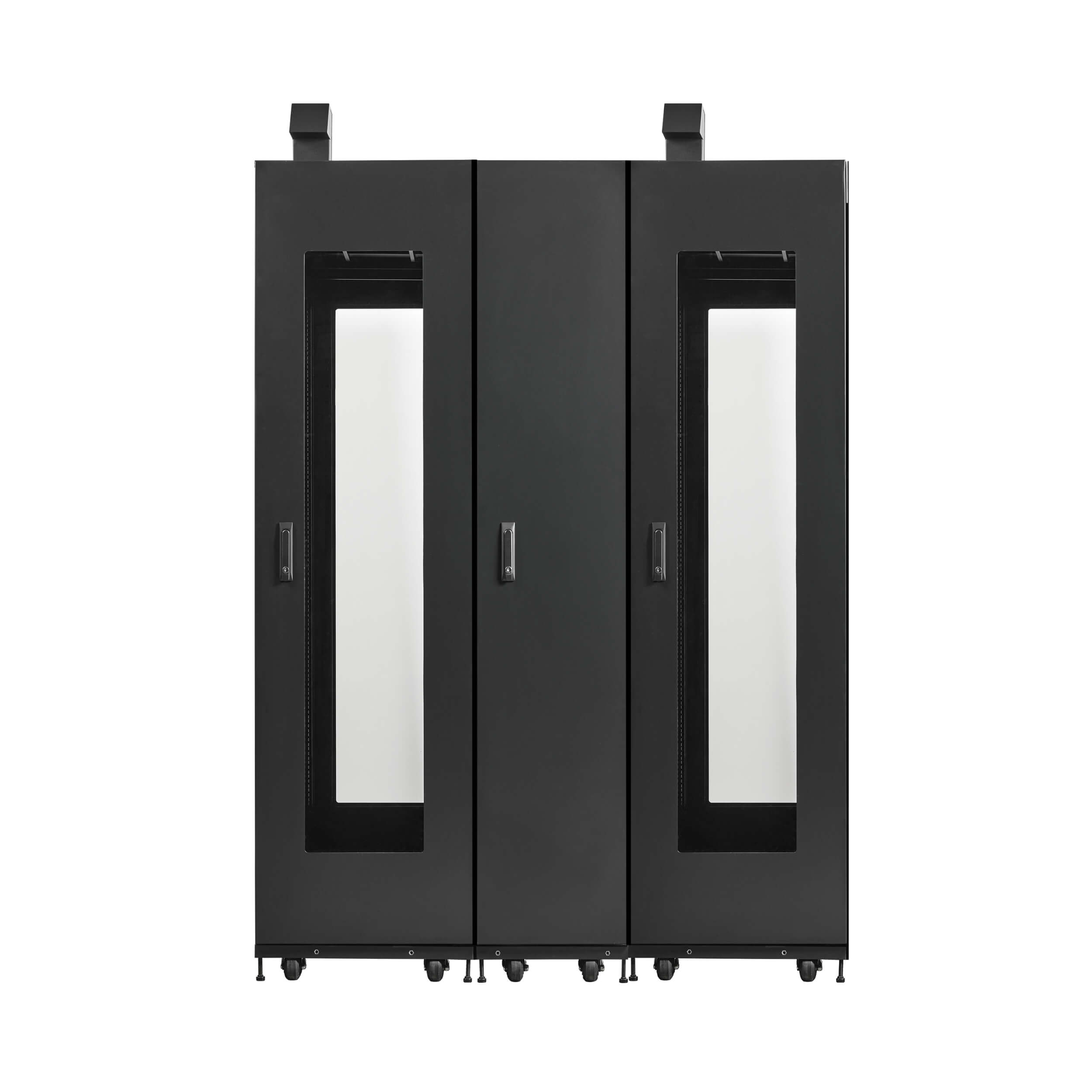 Modular Data Center, Self-Cooling, 2x 44U Racks, 12 kW AC | Eaton