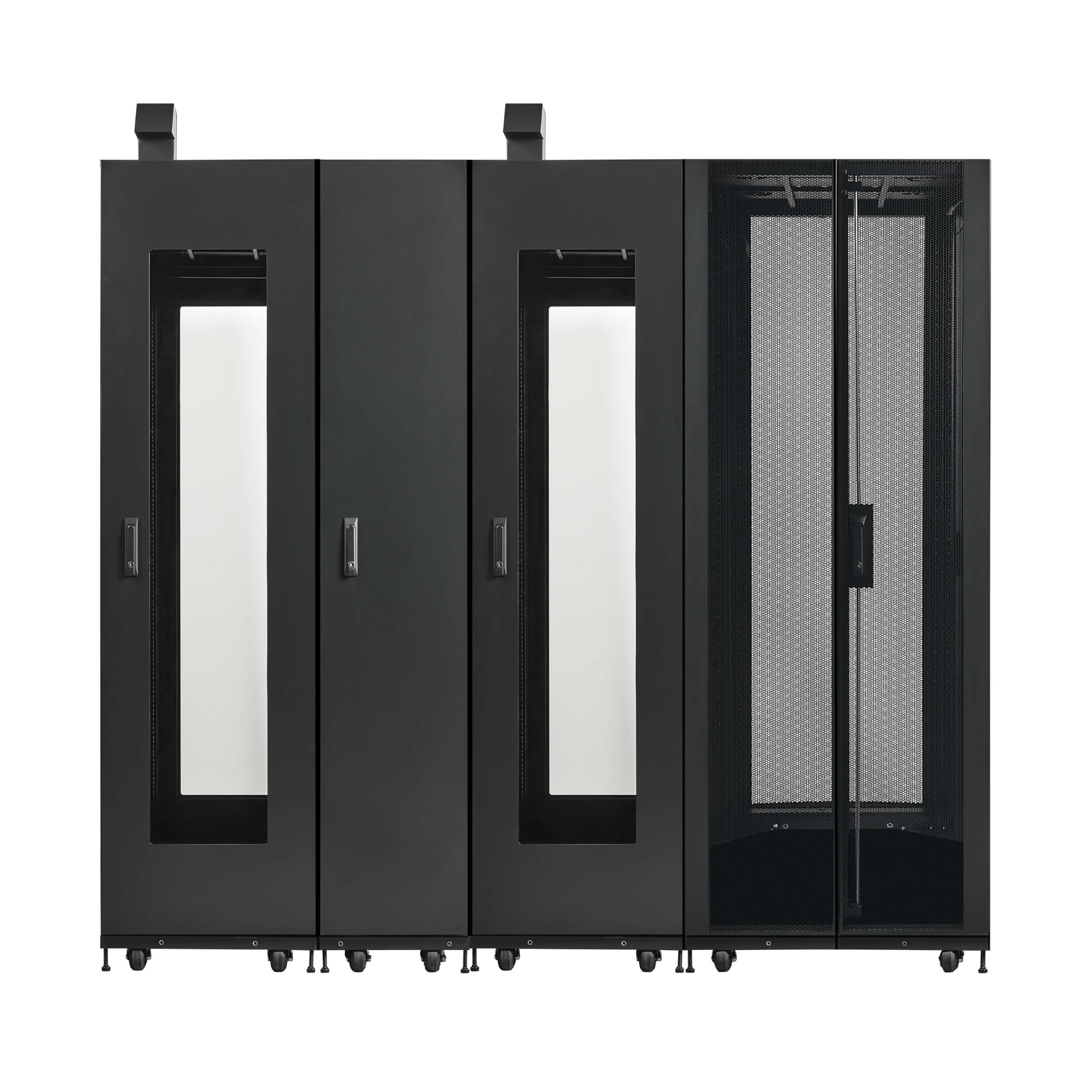 Modular Data Center, Self-Cooling, 2x 44U Racks, 25 kW AC, Service ...