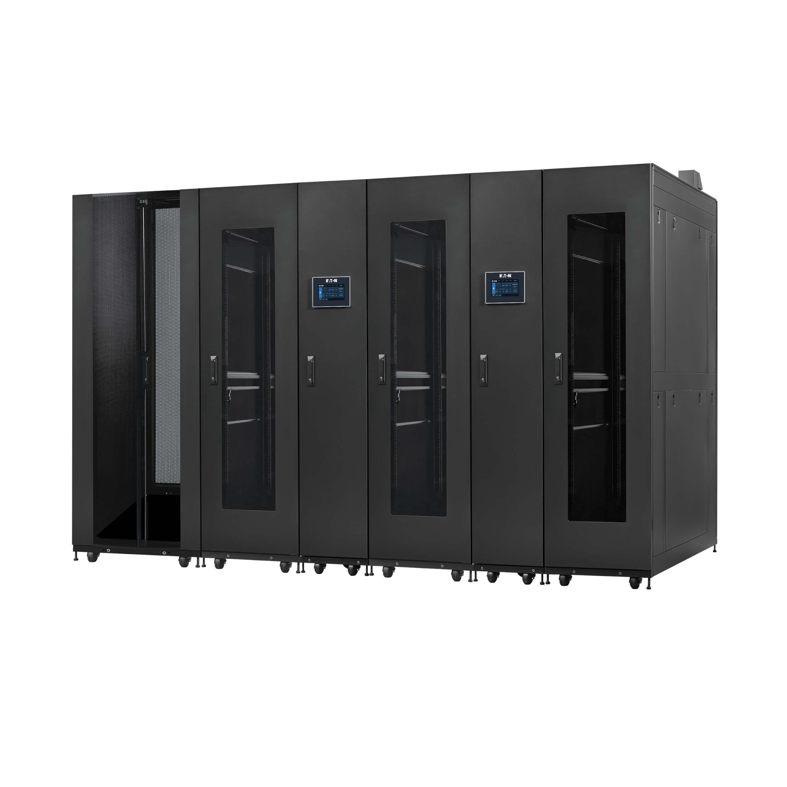Modular Data Center, Self-Cooling, 3x 44U Racks, 2x 25 kW AC, Service ...