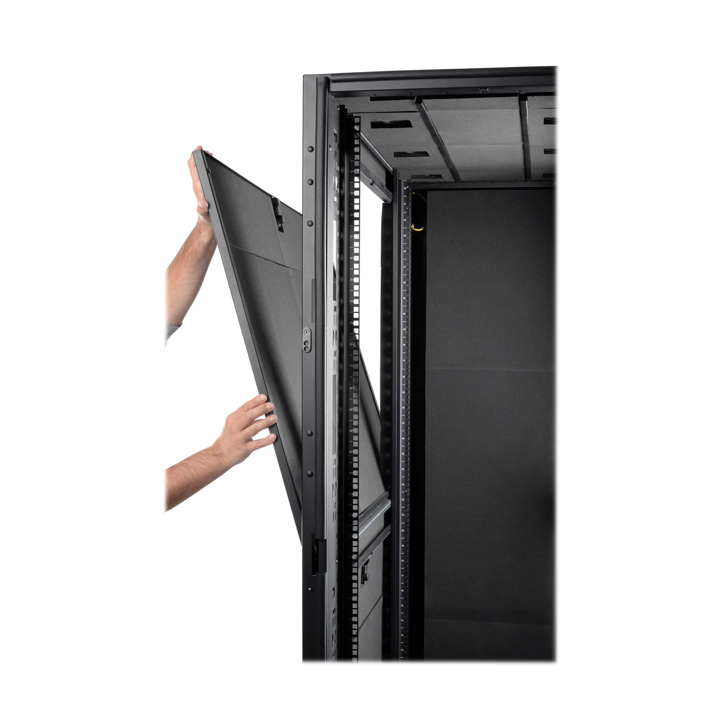 42U Standard-Depth Server Rack Cabinet, Sound Suppression | Eaton