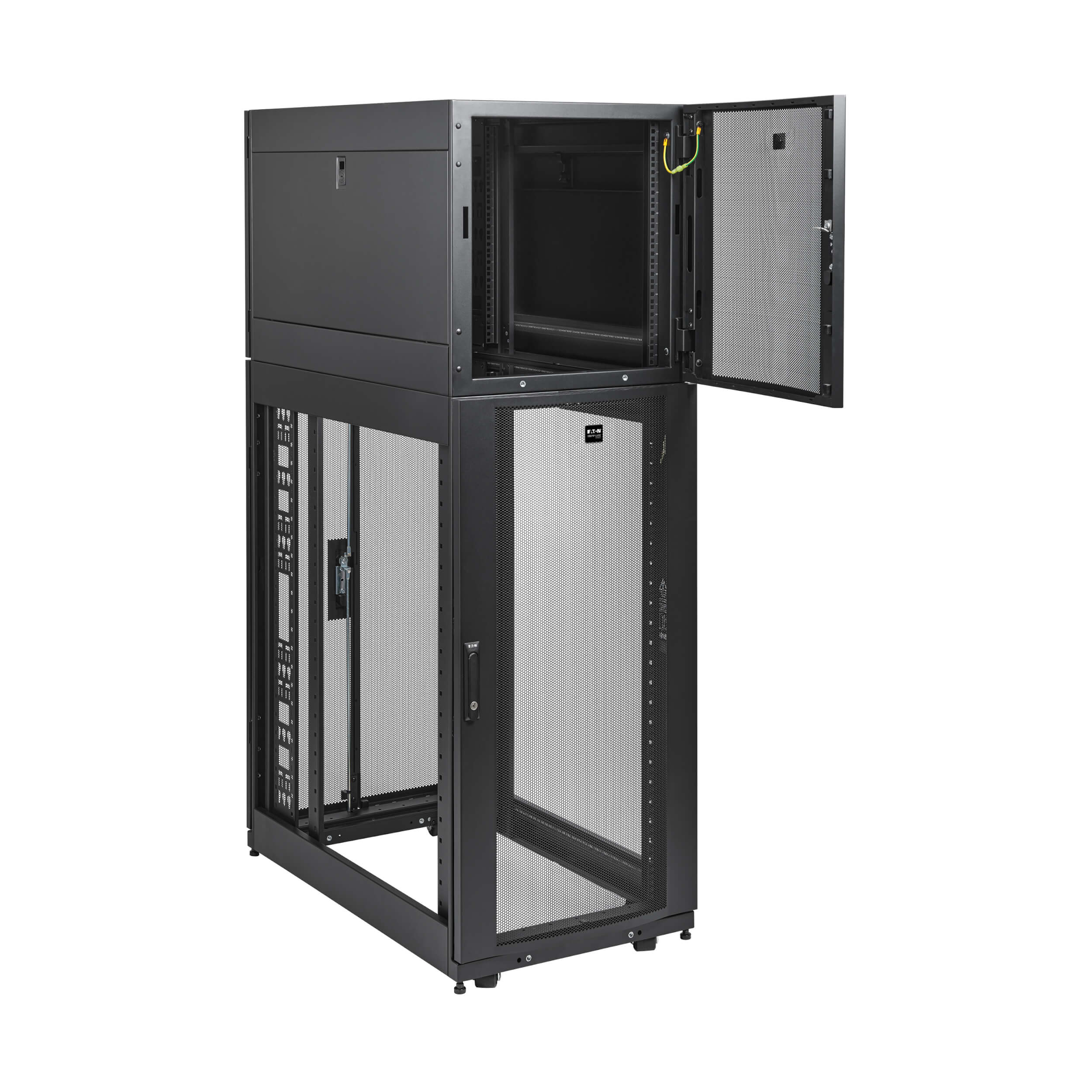 12U Server Rack Vertical Extension Cabinet, Heavy-Duty, Locking, | Eaton
