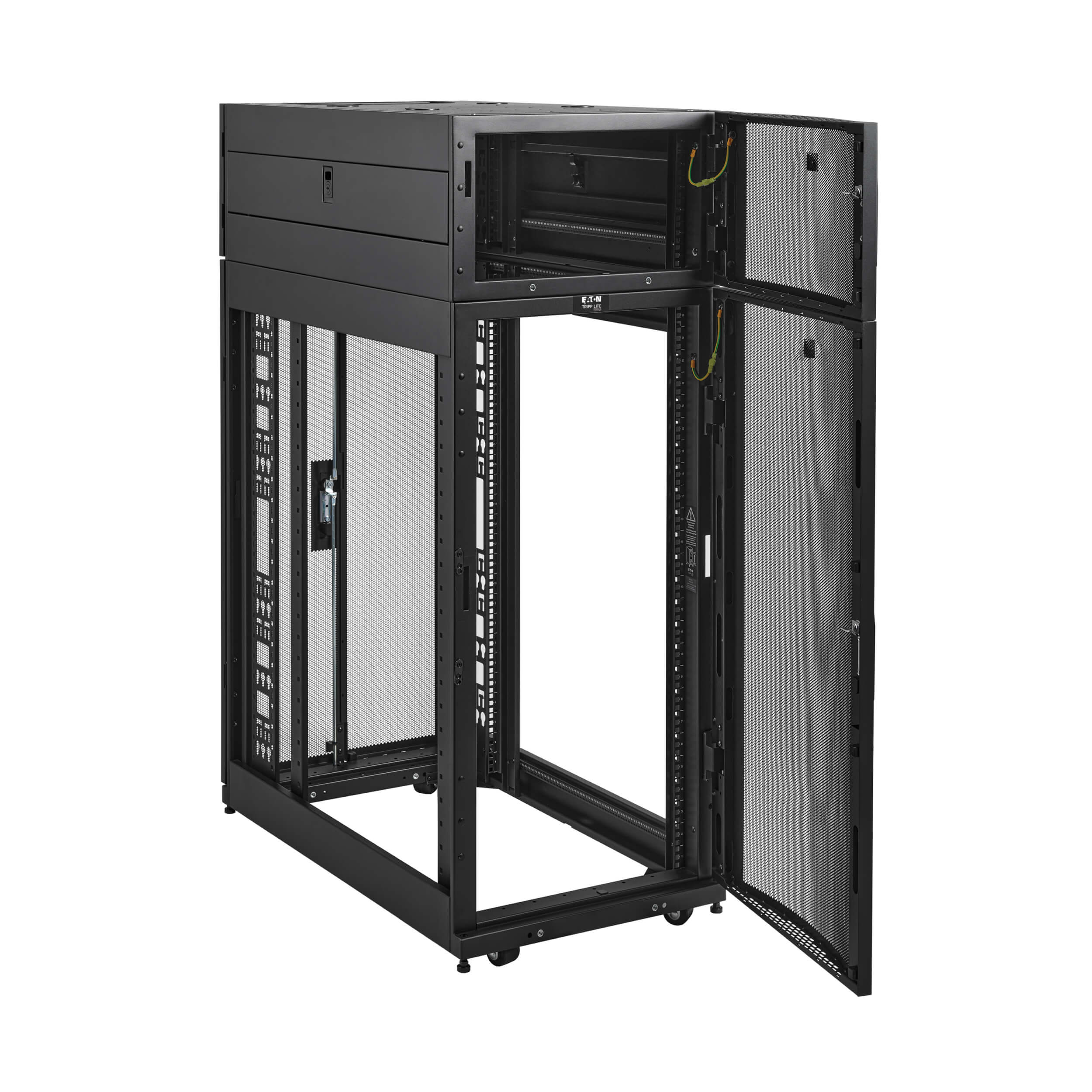6U Server Rack Vertical Extension Cabinet, Heavy-Duty, Locking, | Eaton