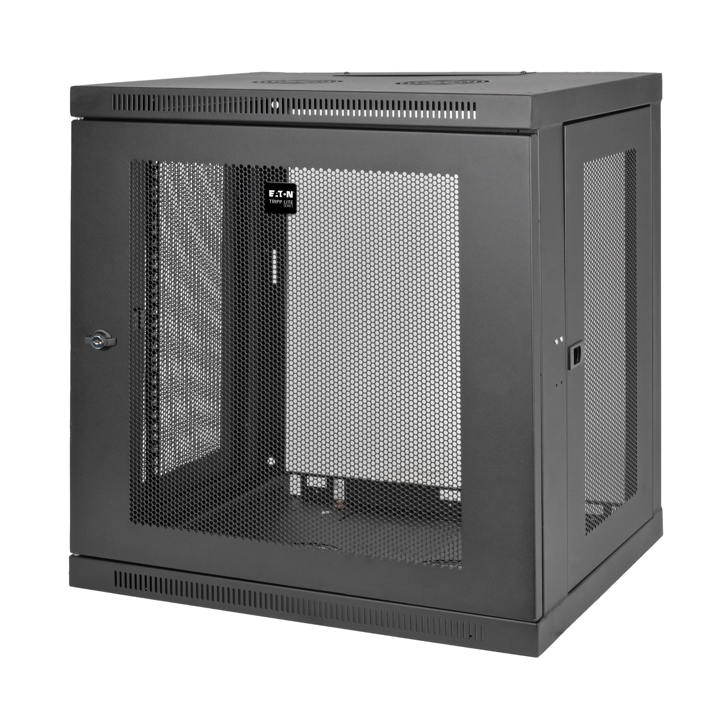 12U Server Rack Cabinet, Low Profile, Switch-Depth, Wall-Mount | Eaton